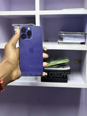 Apple iPhone 14 Pro Max 128 GB Purple for sale - Precious Okoye Price ...