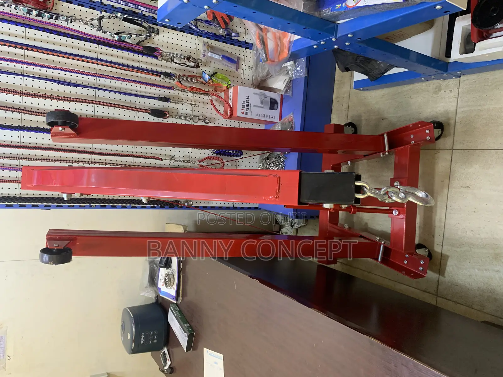 Foldable, Hydraulic Engine Crane for sale - Banny concept Price: ₦ ...