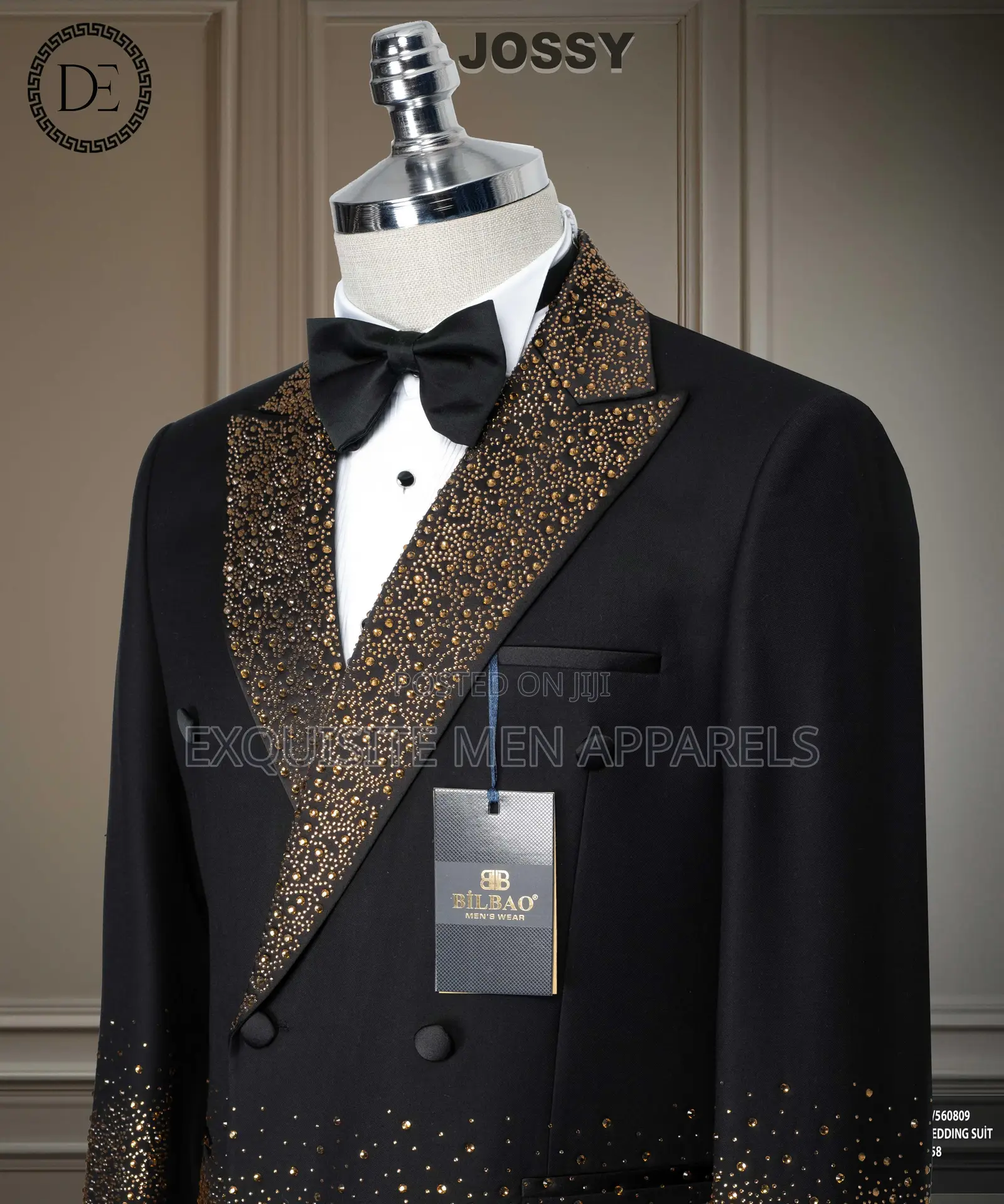 Design Stone Double Breasted Tuxedo Turkish Men’S Suit in Lagos Island ...