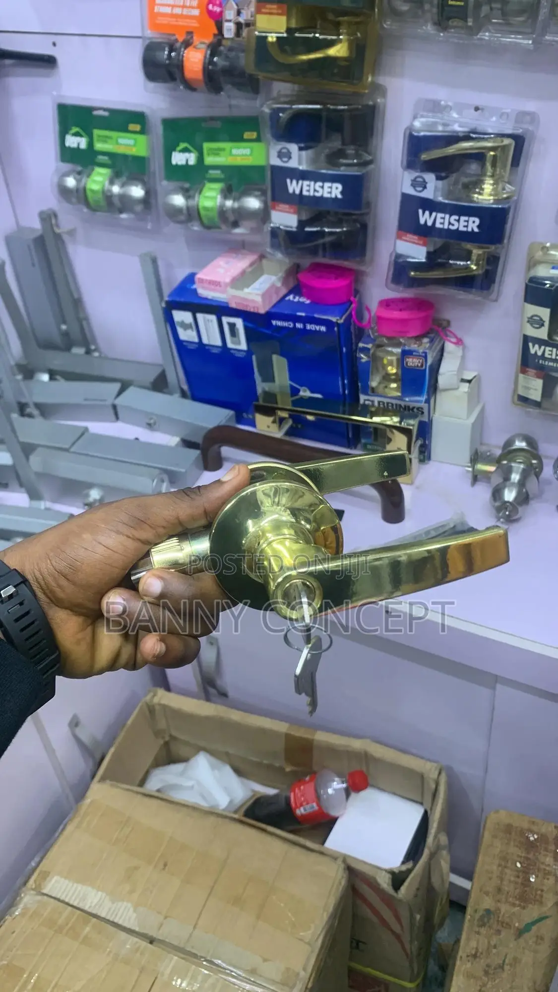 Mortise Door Handle Lock (Complete Set) for sale - Banny concept Price ...