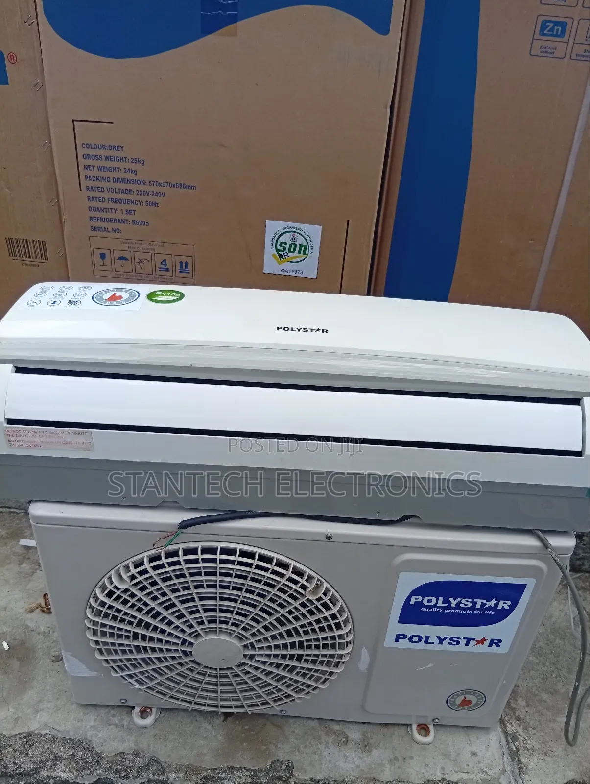 Polystar Air Conditioner 1hp Copper Pipe 6months Use in Obio-Akpor ...