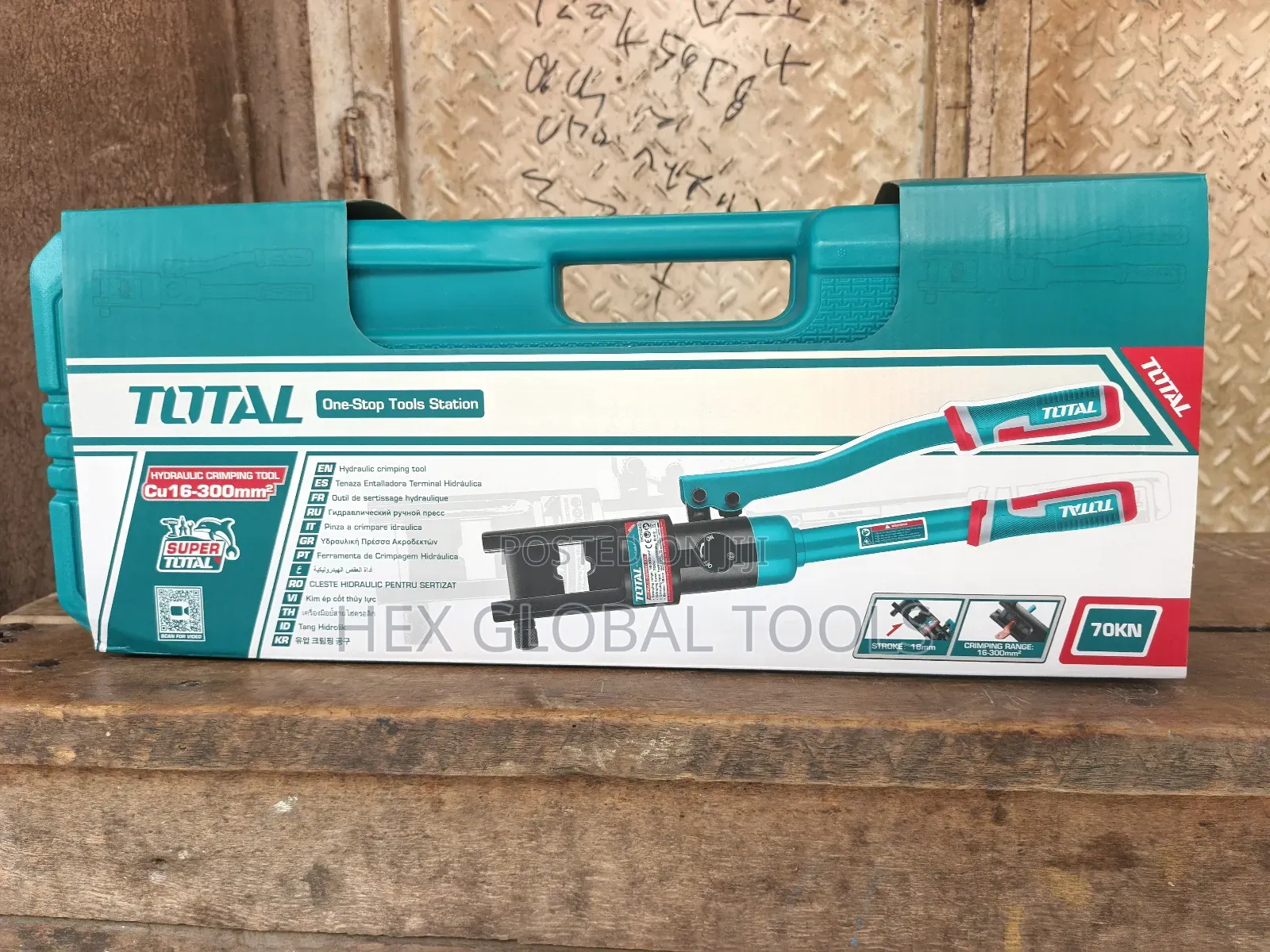 Total 16-300mm Hydraulic Crimping Tools for sale - Hex Global Tools ...