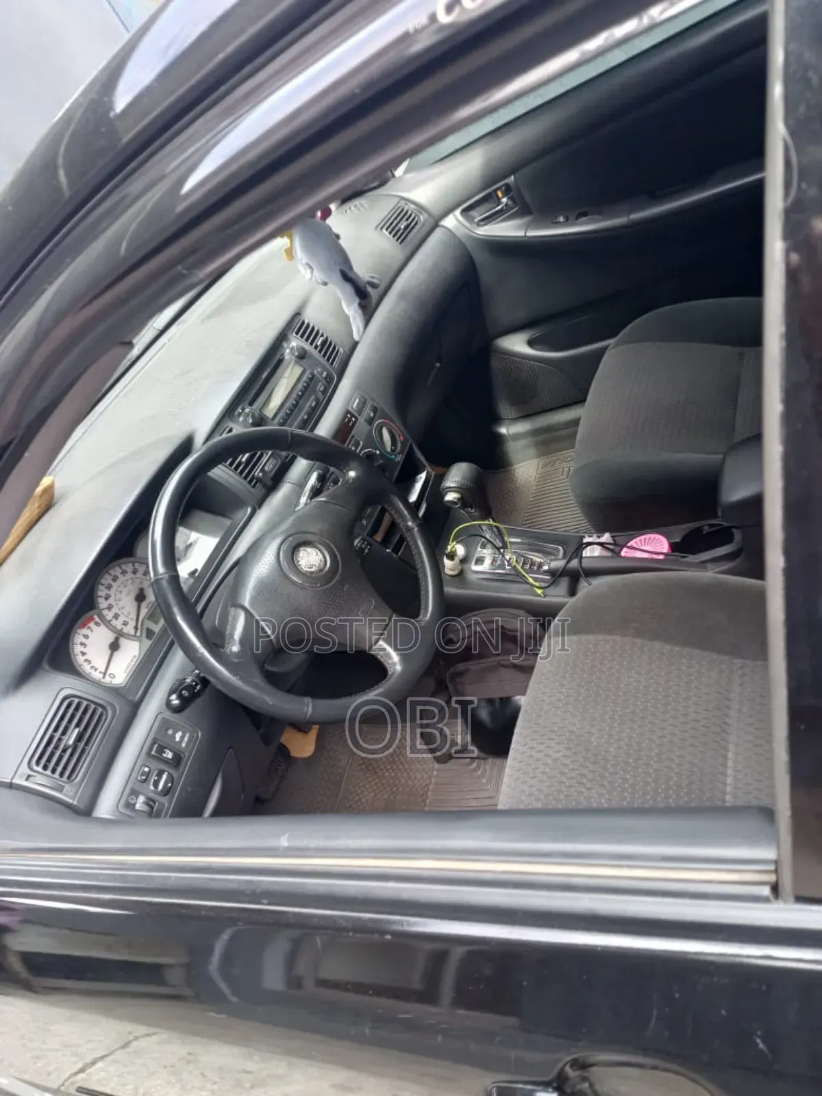 Toyota Corolla 1.8 2008 Black in Isolo - Cars, Obi K | Jiji.ng