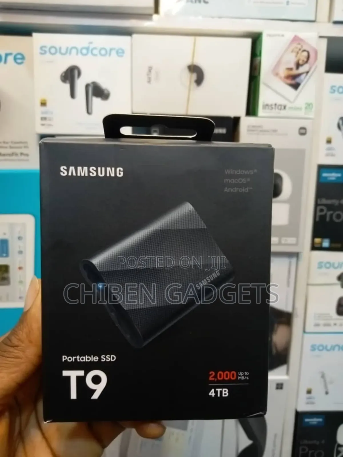 Samsung T9 Portable SSD 4tb , Usb 3.2 Gen 2x2 Upto 2000mbps in Ikeja ...