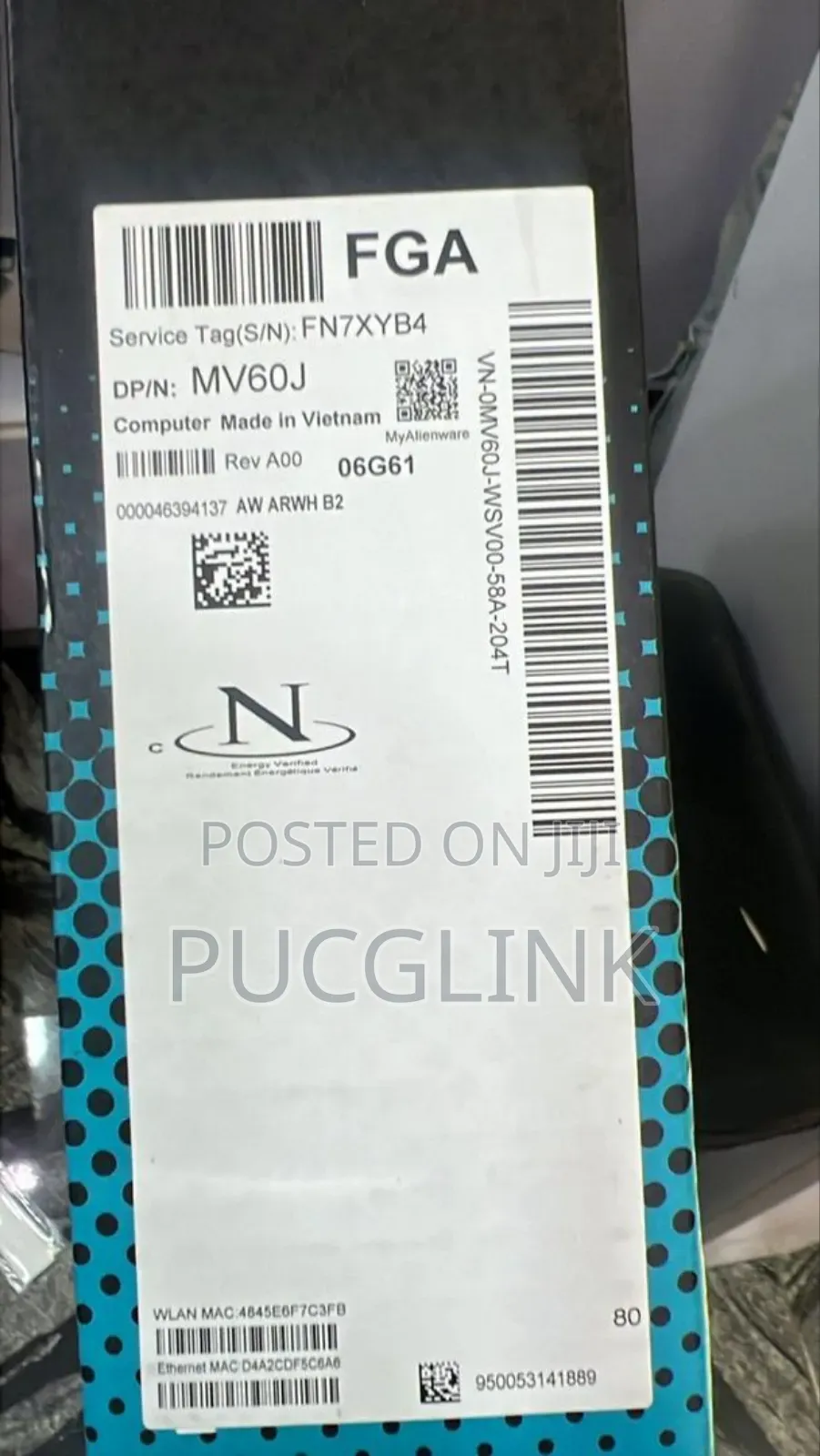 New Laptop Alienware Area-51m 16GB Intel Core 7 SSD 1T in Ikeja ...