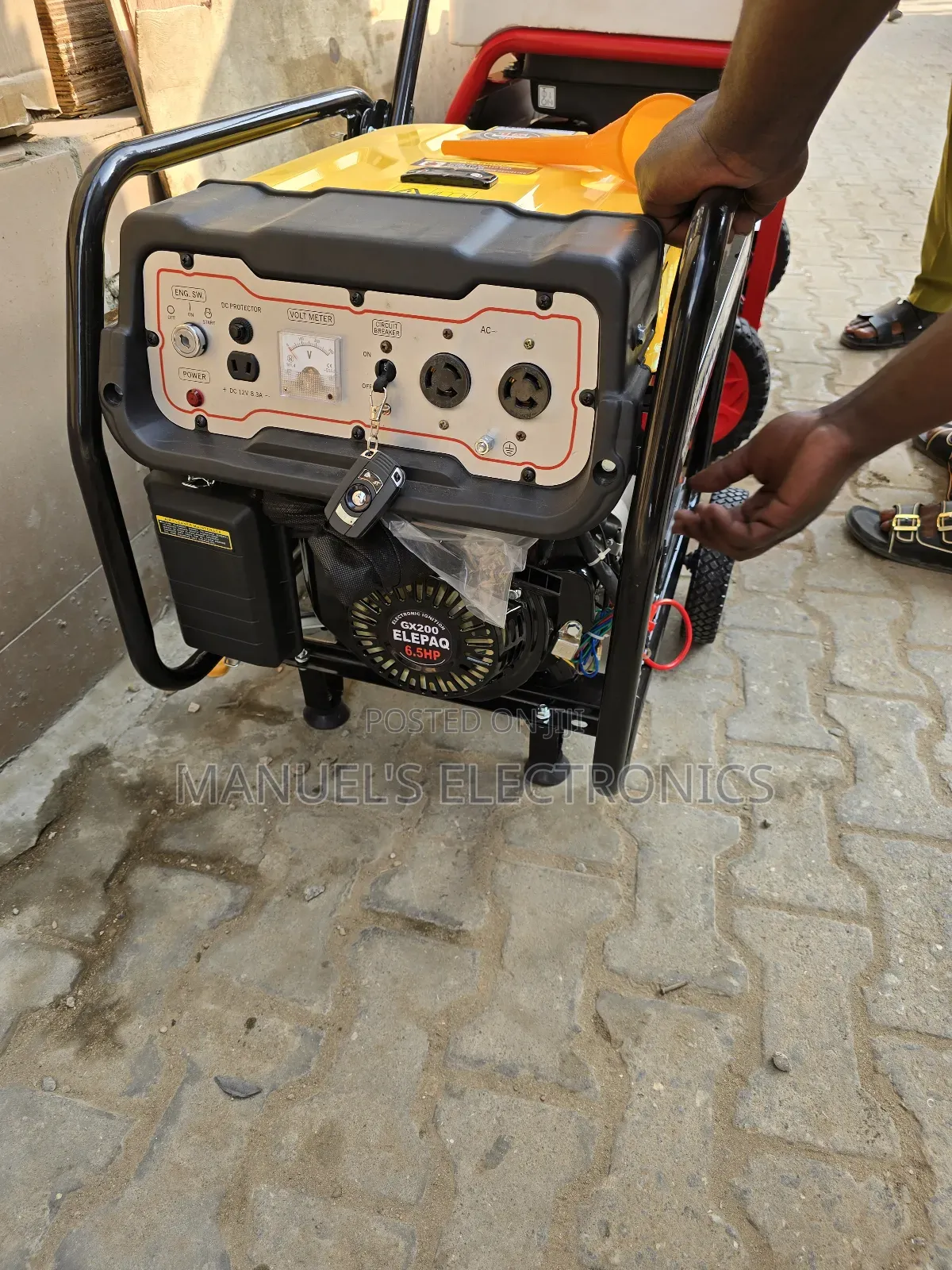 (5.5kva)Elepaq Remote Control Petrol Generator 100%Copper Coil in Lekki ...
