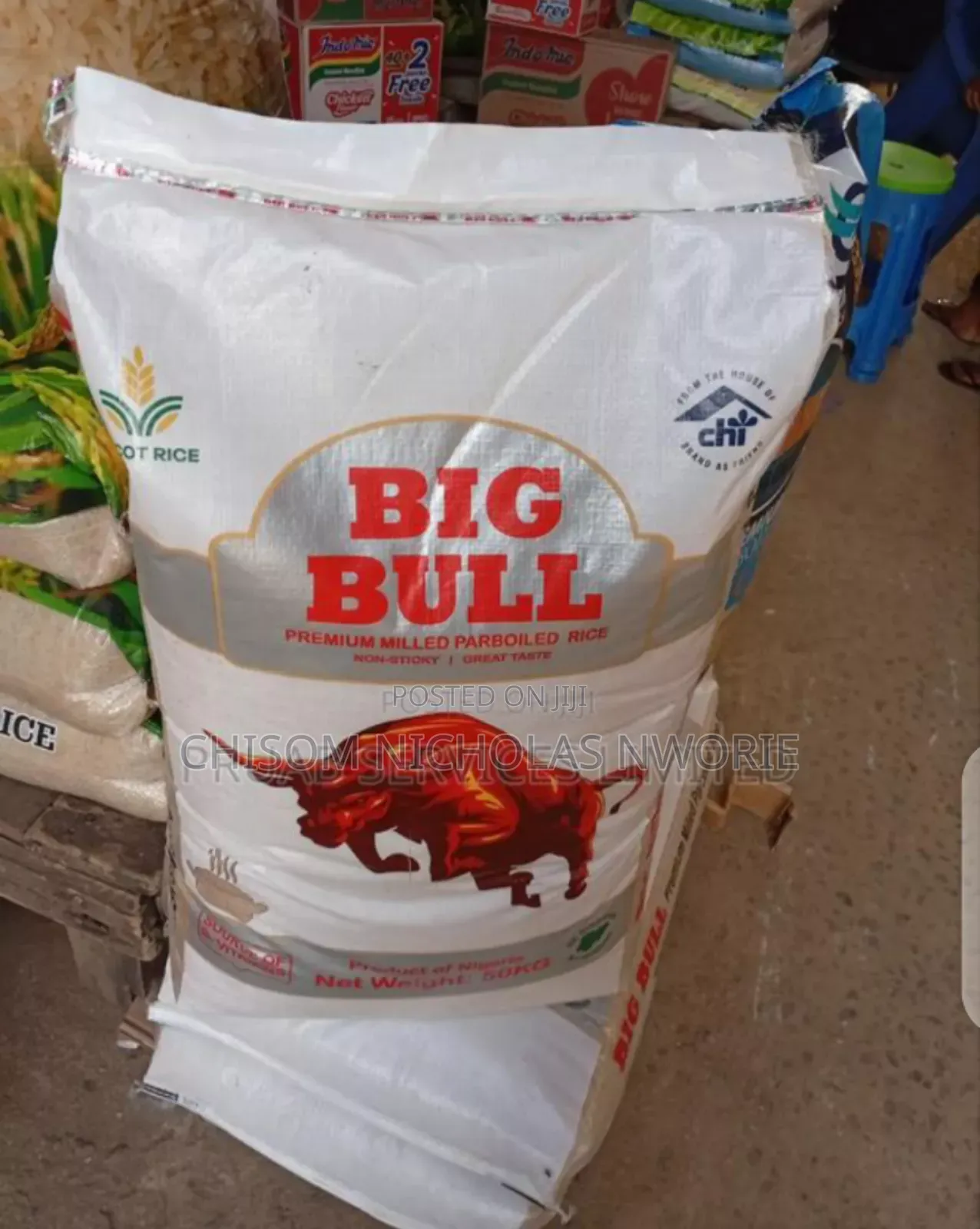 Big Bull Rice 50kg in Surulere - Food & Beverages, Chisom Nicholas ...