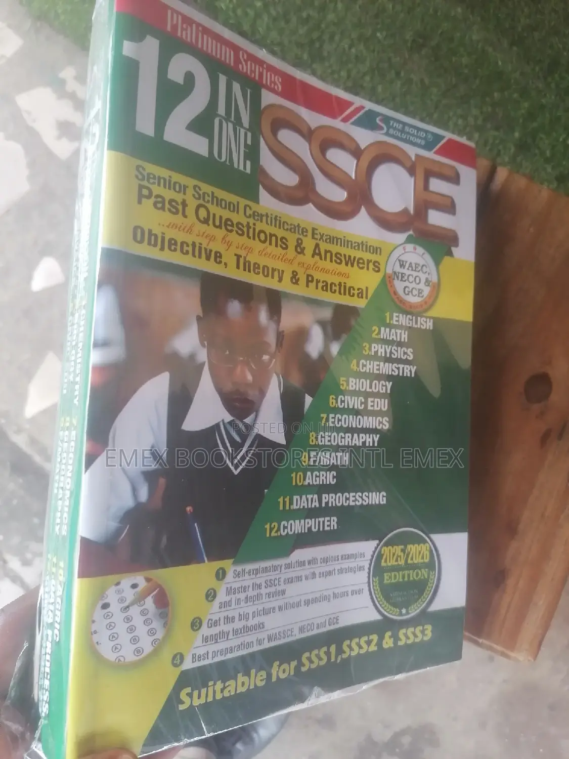 12 in One Ssce Exam in Surulere - Books & Table Games, Emex Bookstores ...