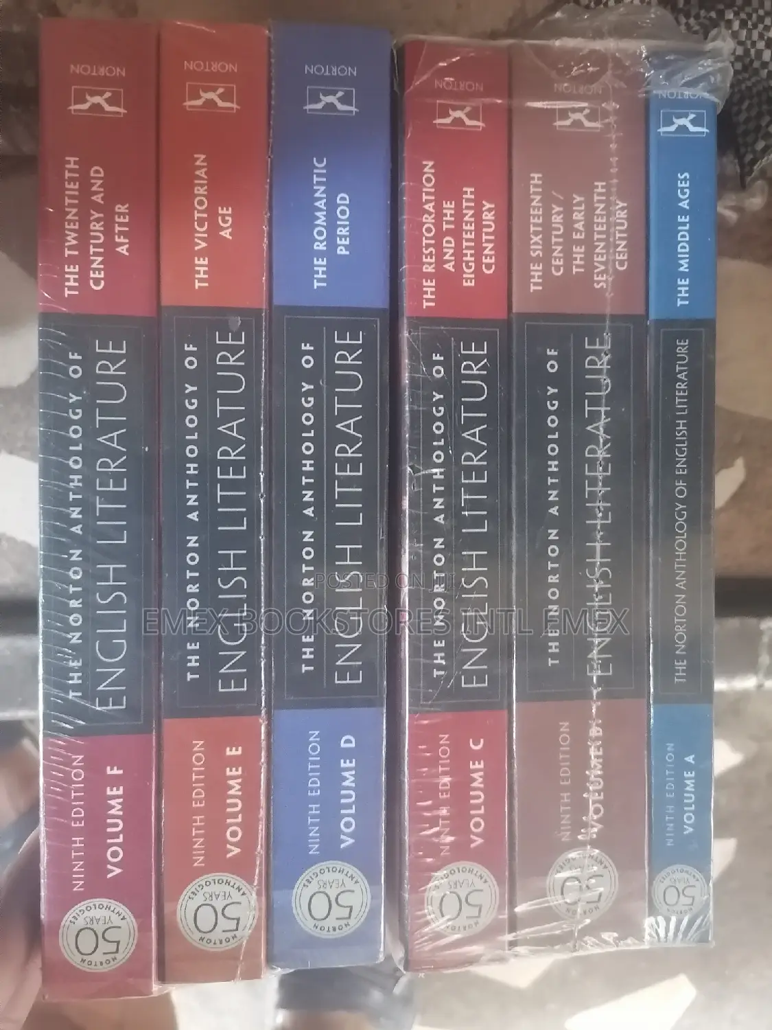 Norton Anthology of English Literature 1-2 Volumes in Surulere - Books ...