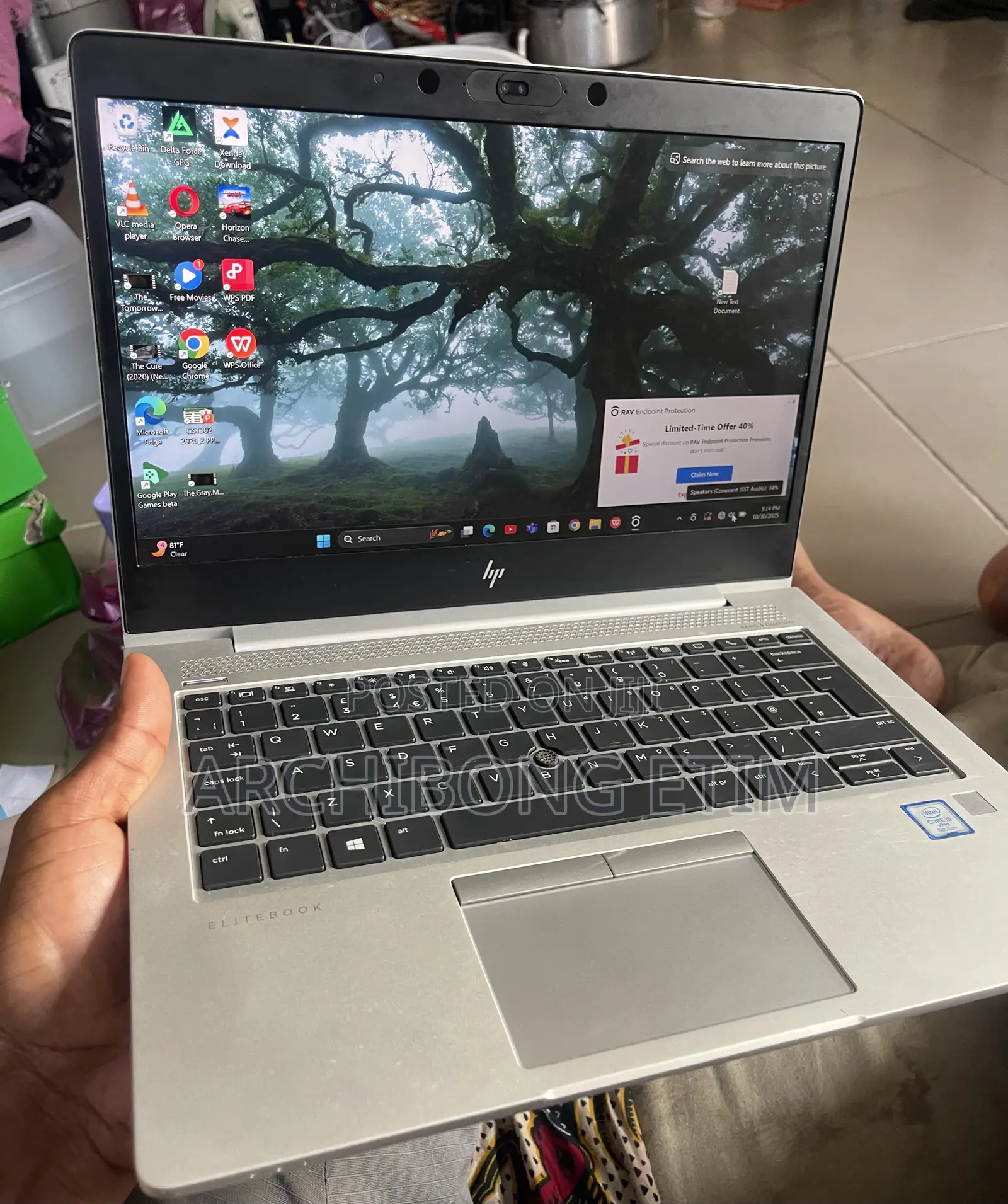 Laptop HP EliteBook 830 G5 8GB Intel Core I5 HDD+SSD 256GB in Lugbe ...