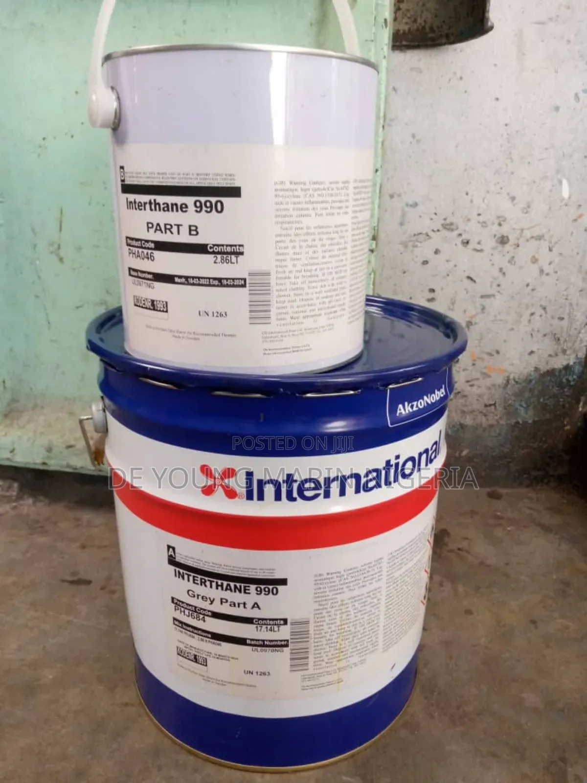 Original International Interthane 990 Marine Paint (Part a B) in Port ...
