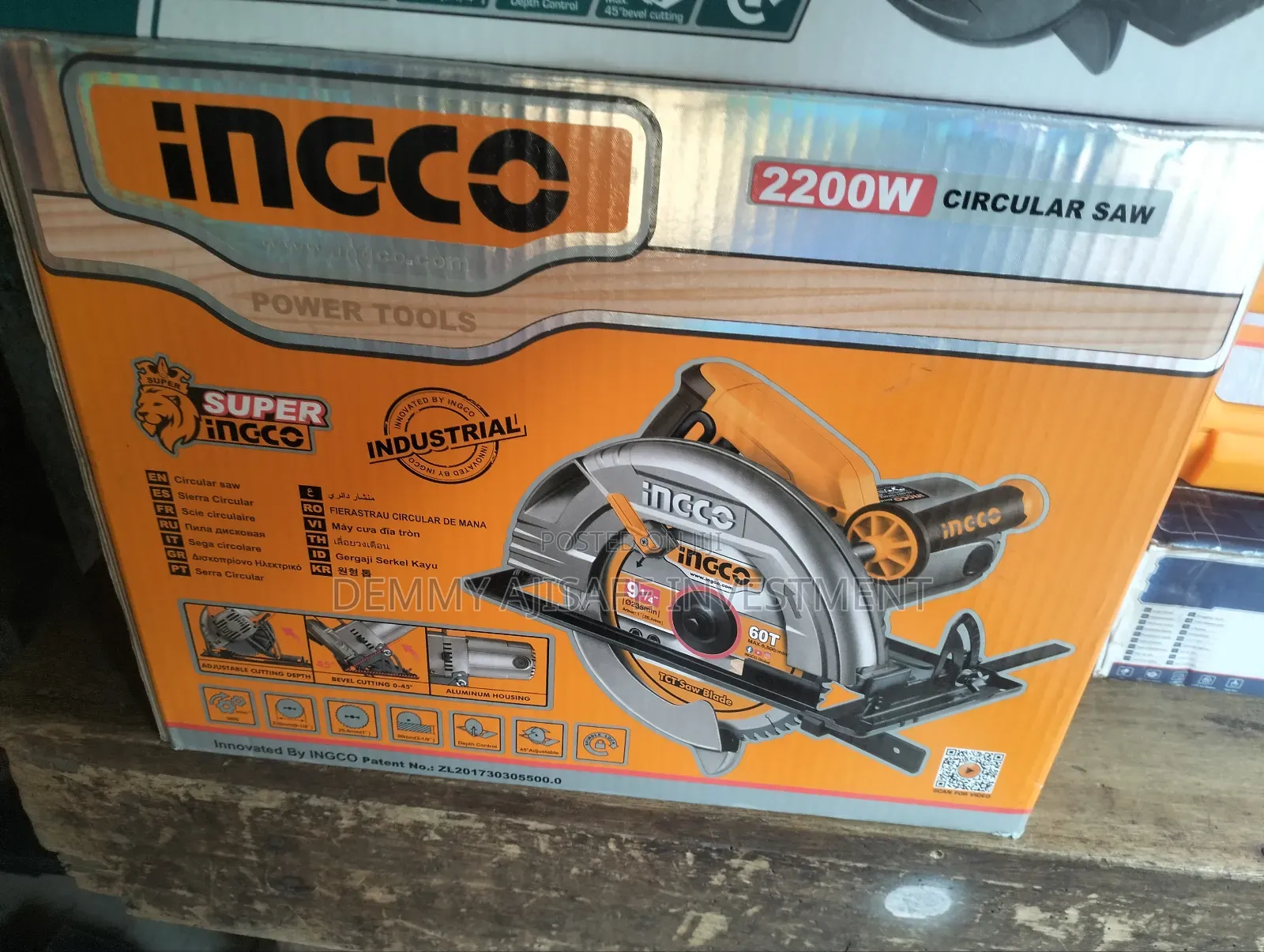 Ingco Industrial Hand Circular Saw Machine 9" in Lagos Island (Eko ...