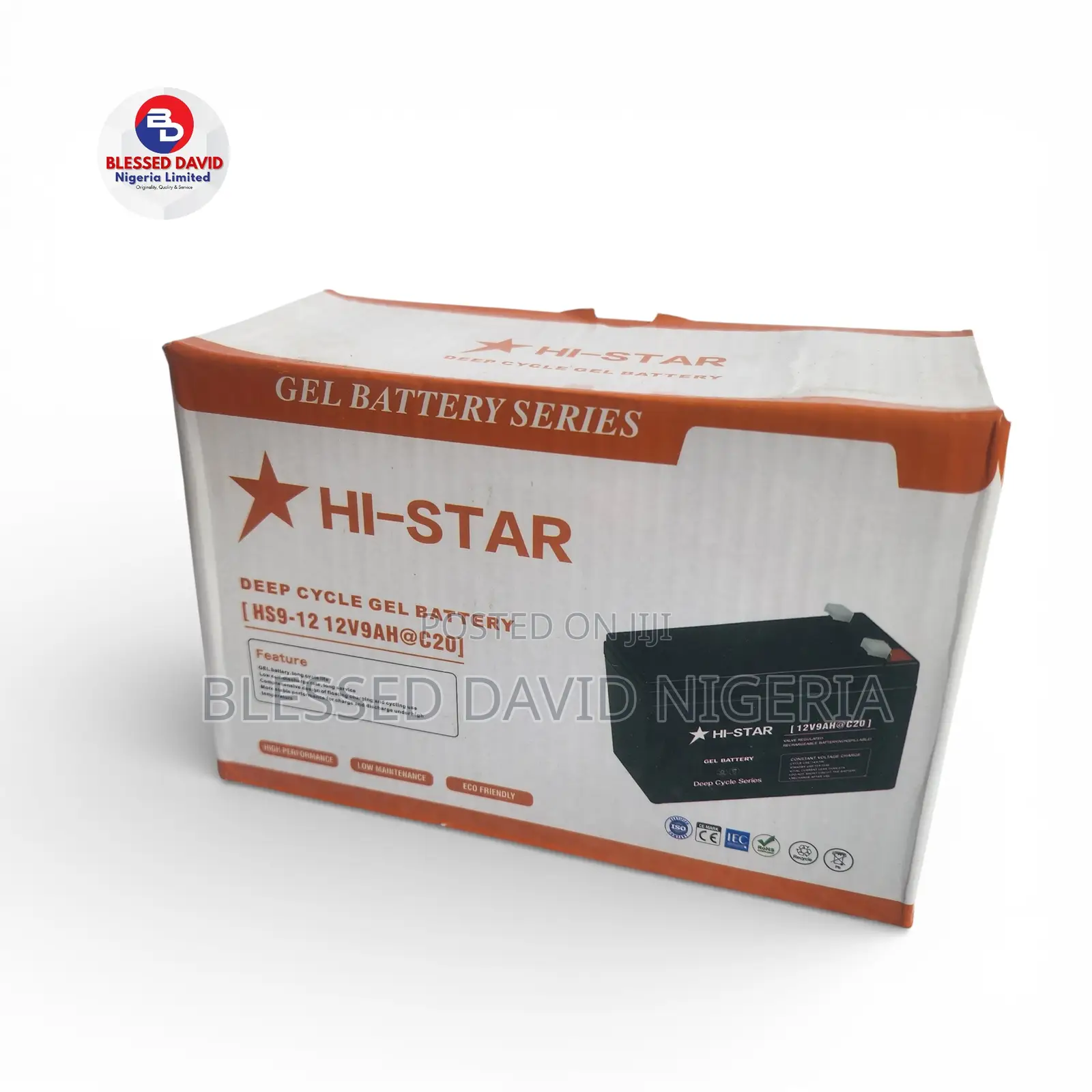 Hi-star 12v 9ah Replacement Battery for sale - Blessed David Nigeria ...