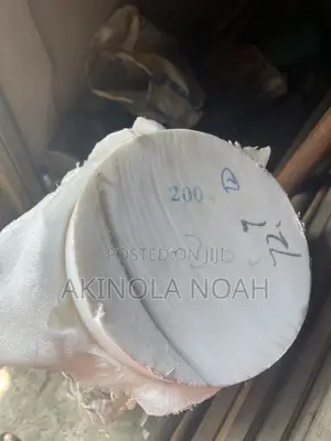 Dia 200mm Solid Ptfe Teflon Round Bar 8 Inch in Orile - Manufacturing ...