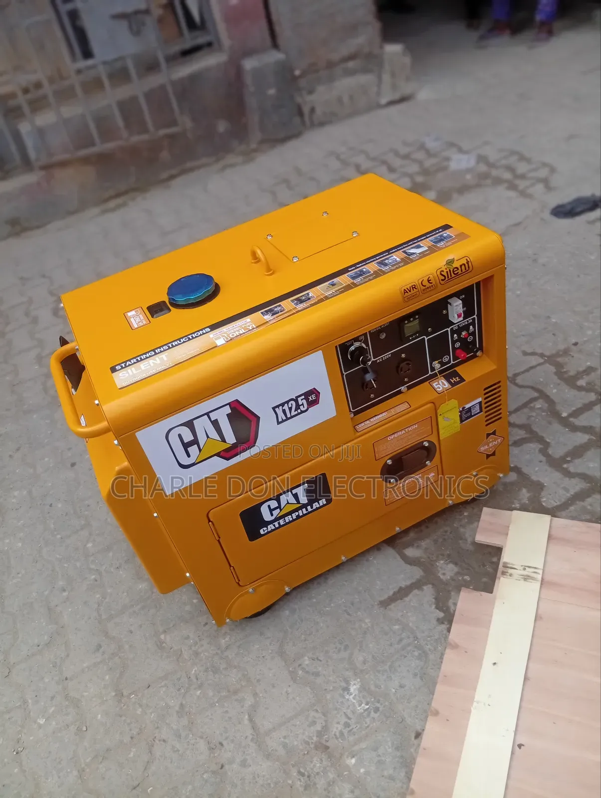 Original Cat 12kva Diseal Soundproof Generator in Lekki - Electrical ...