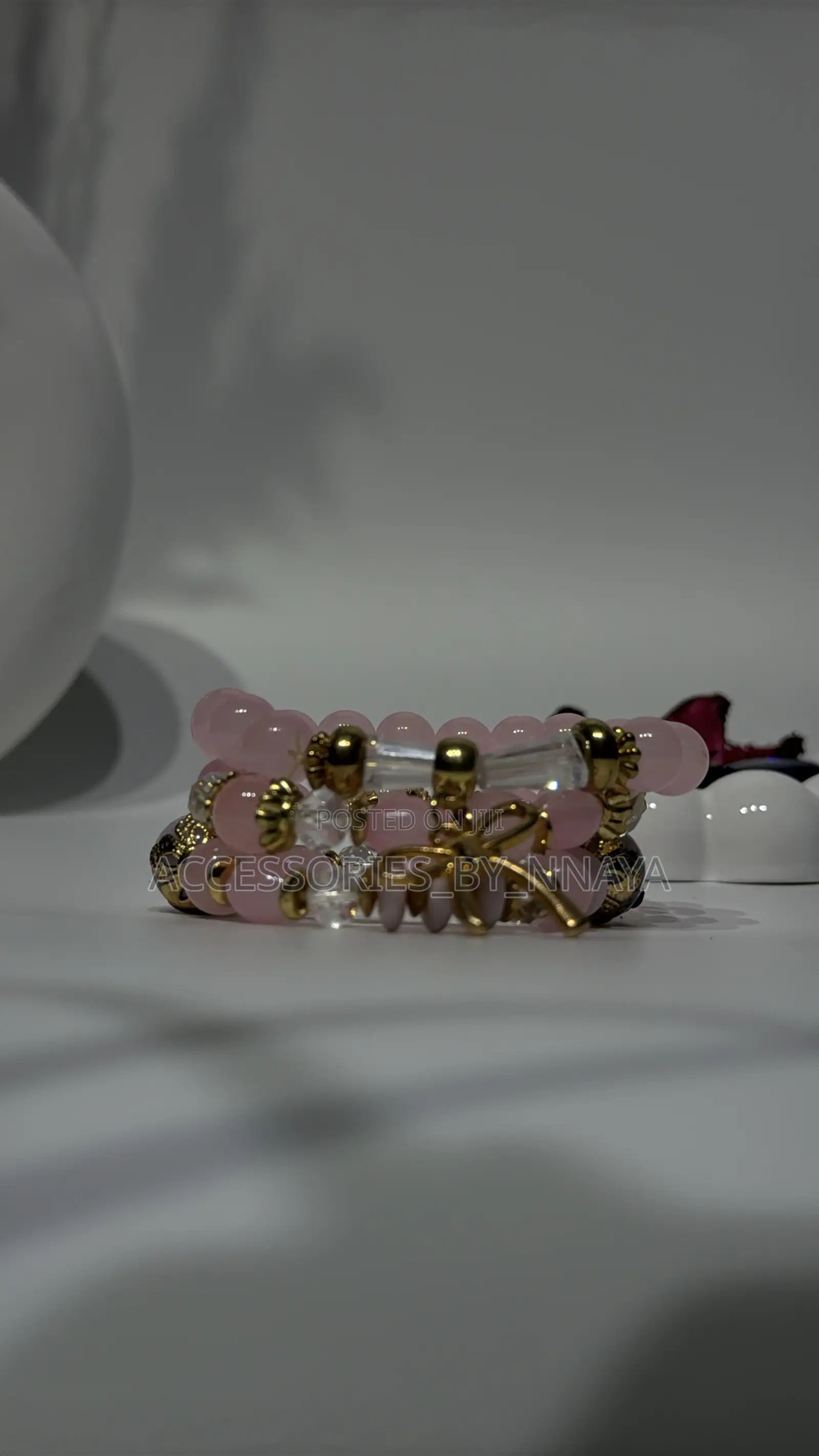 Pink Beads in Ikeja - Jewelry, Accessoriesbynnaya Accessoriesbynnaya ...