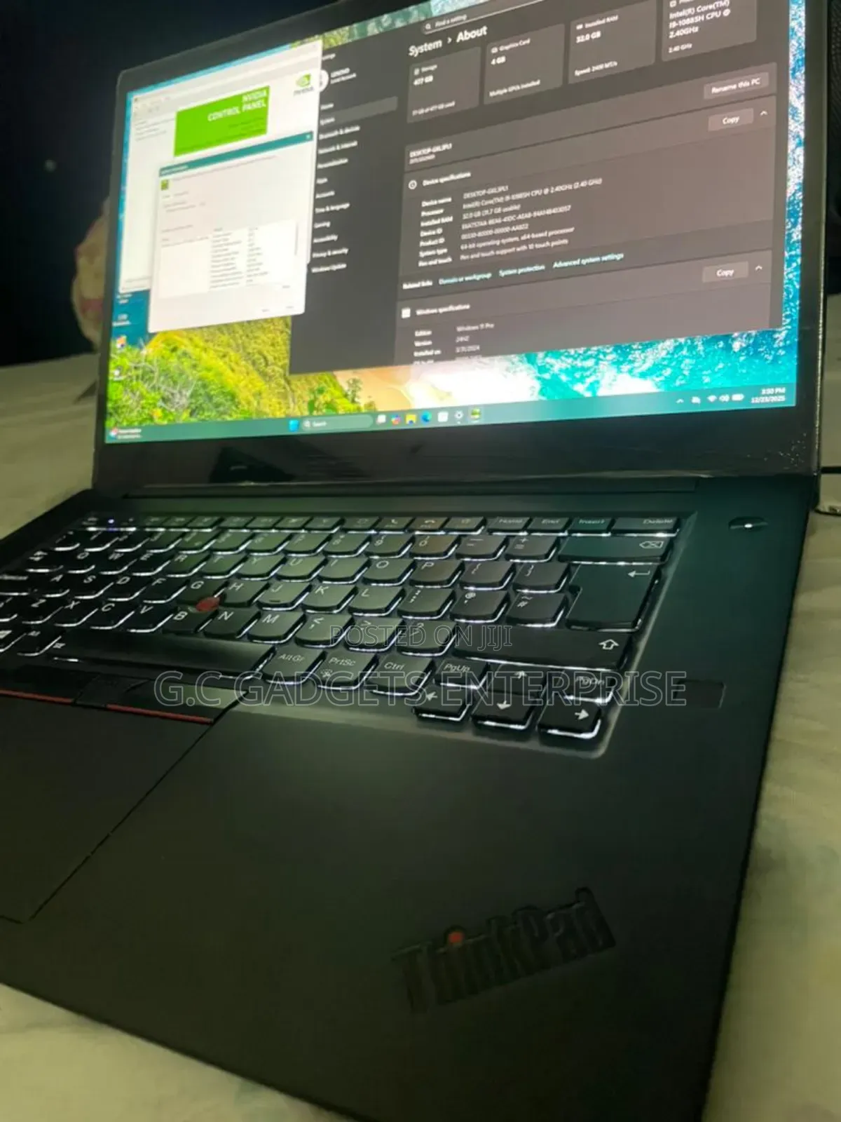 Laptop Lenovo ThinkPad P1 Gen 3 32GB Intel Core i9 SSD 512GB in Ojo ...