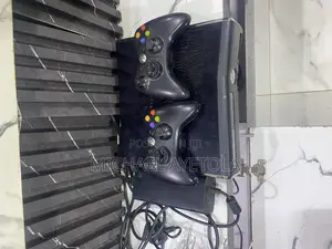 Xbox 360 With 15 Games Installed and Two Controller Power Cable in ...