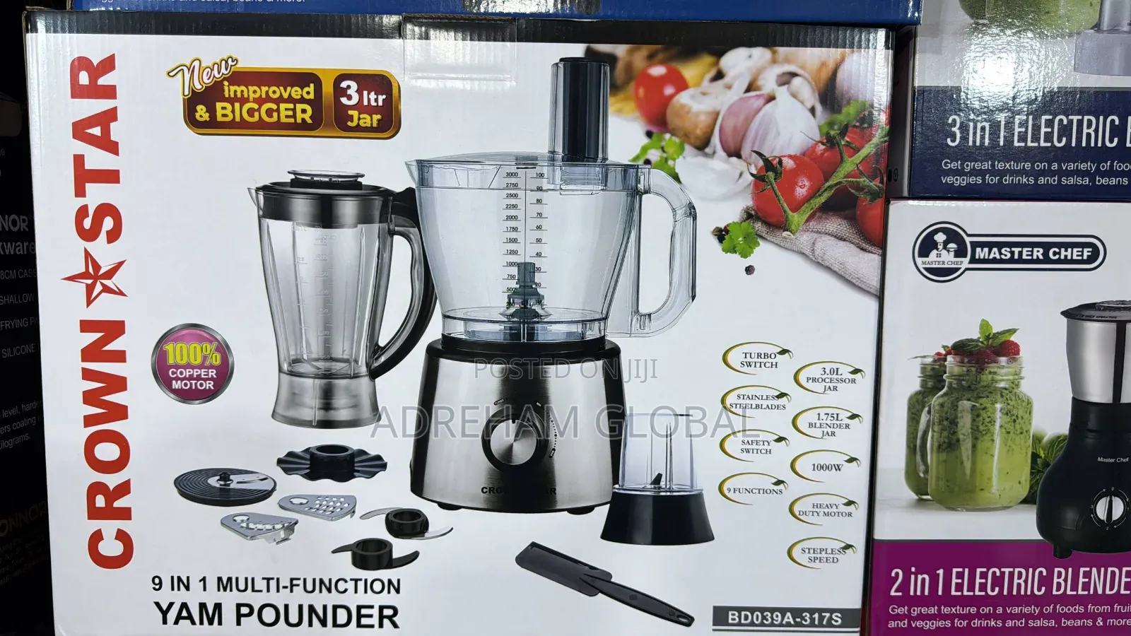 Crown Star 9in1 Multi Function Yam Pounder in Ilupeju - Farm Machinery ...