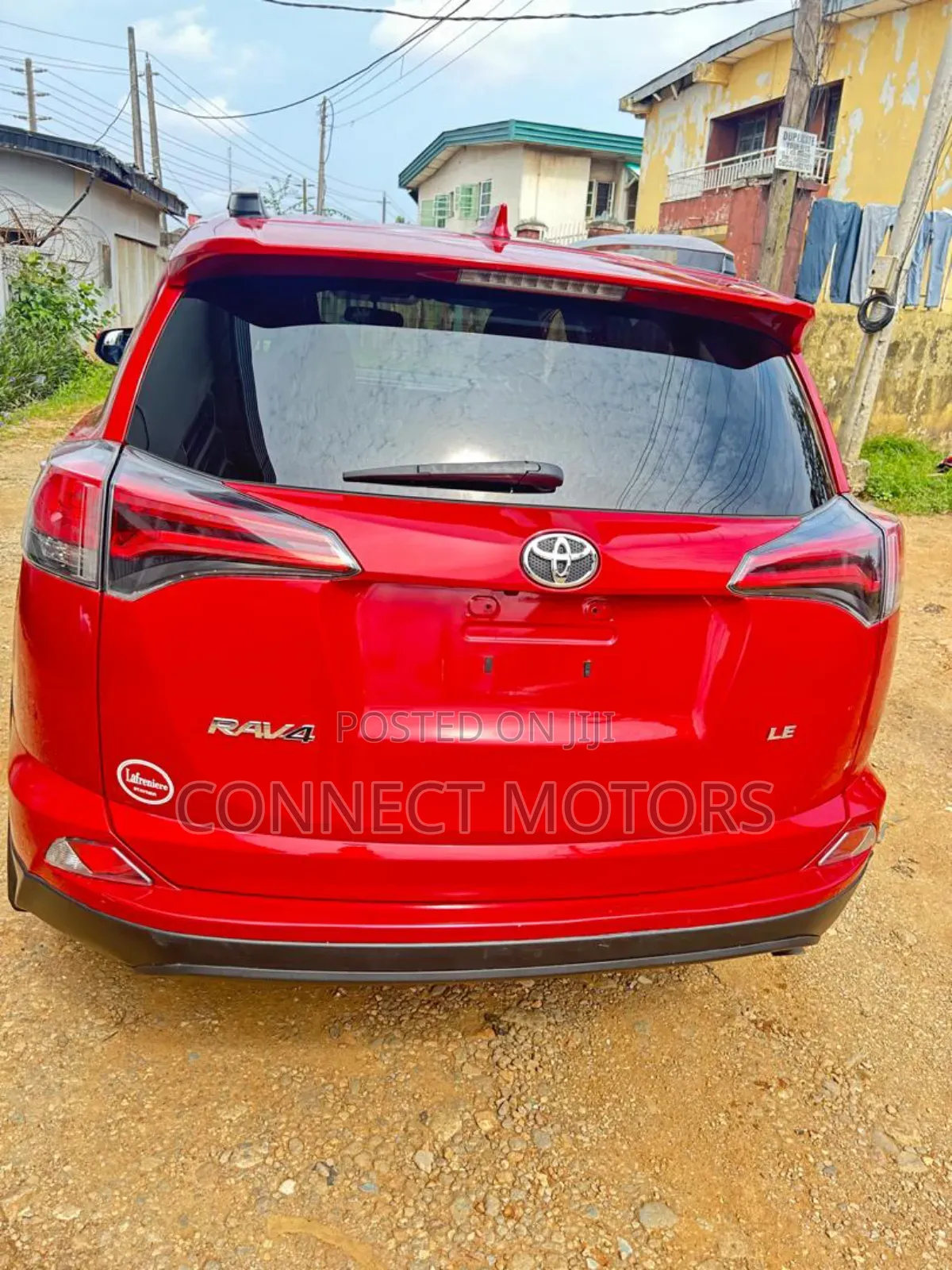 Toyota RAV4 LE AWD (2.5L 4cyl 6A) 2016 Burgundy in Lagos Island (Eko ...