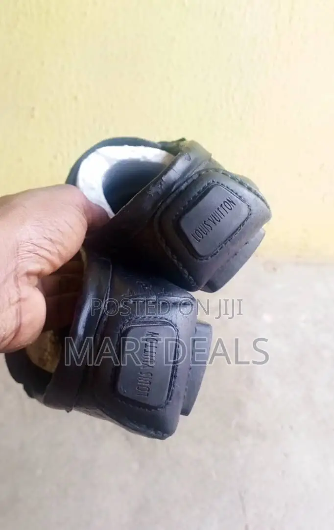 Louis Vuitton Black Leather Slip-on Loafers in Ado-Odo/Ota - Shoes, God ...