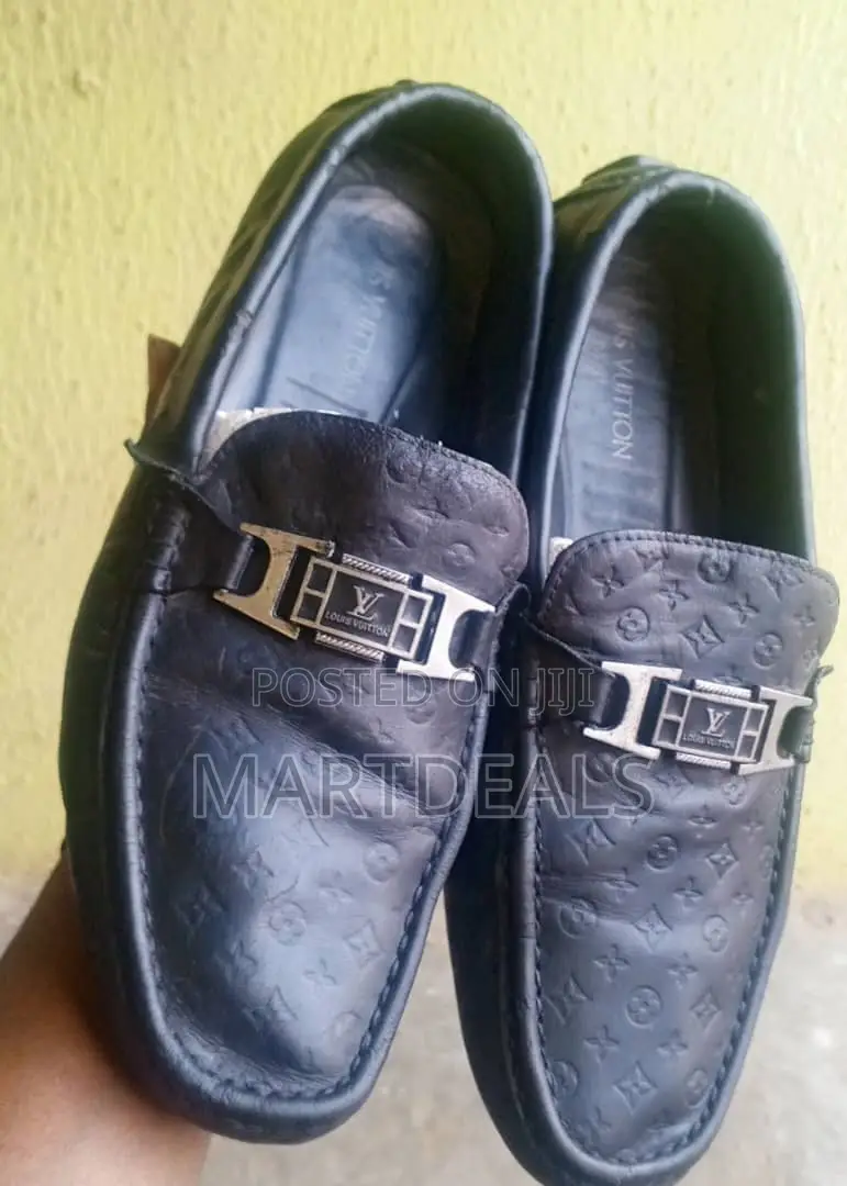 Louis Vuitton Black Leather Slip-on Loafers in Ado-Odo/Ota - Shoes, God ...