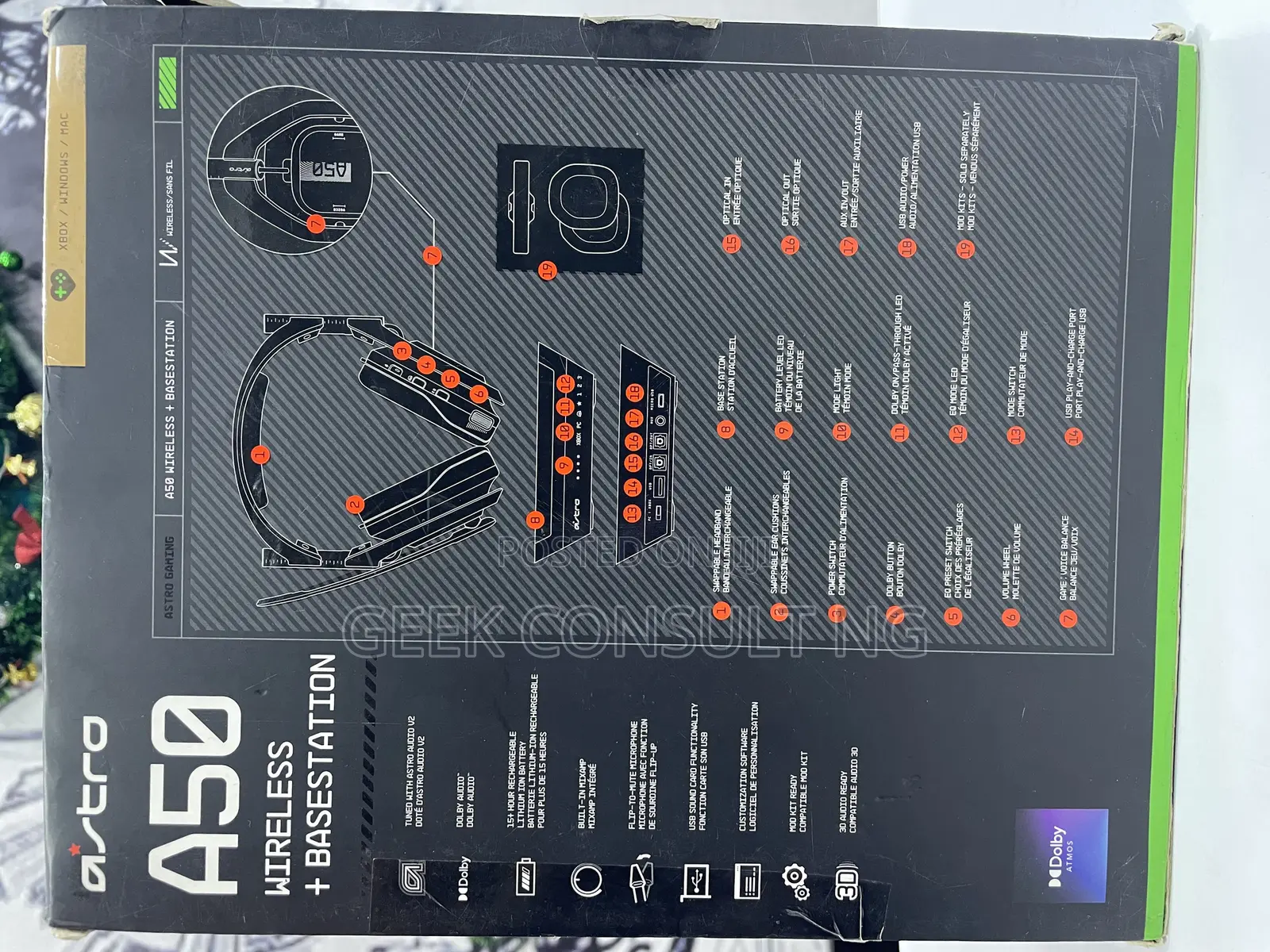 Astro Gaming A50 in Ikeja - Headphones, Geekconsultng | Jiji.ng