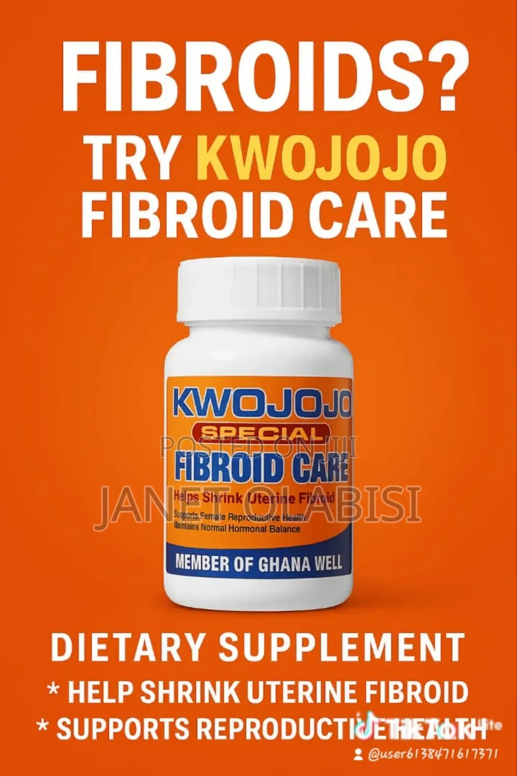 Fibroid Care in Alimosho - Vitamins & Supplements, Janet Olabisi | Jiji.ng