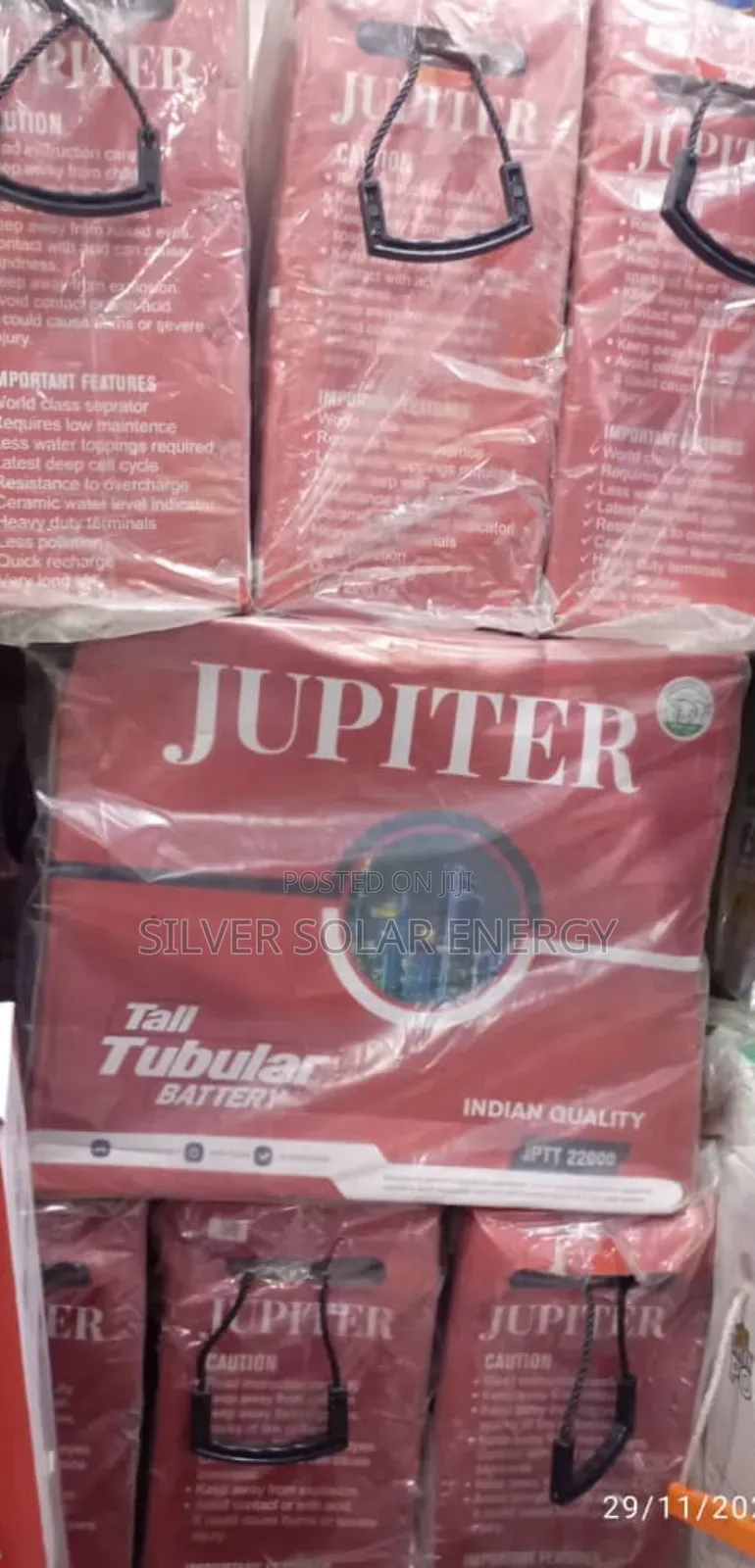 Jupiter Tubular Battery 220ah 12v in Ibadan - Electrical Equipment ...