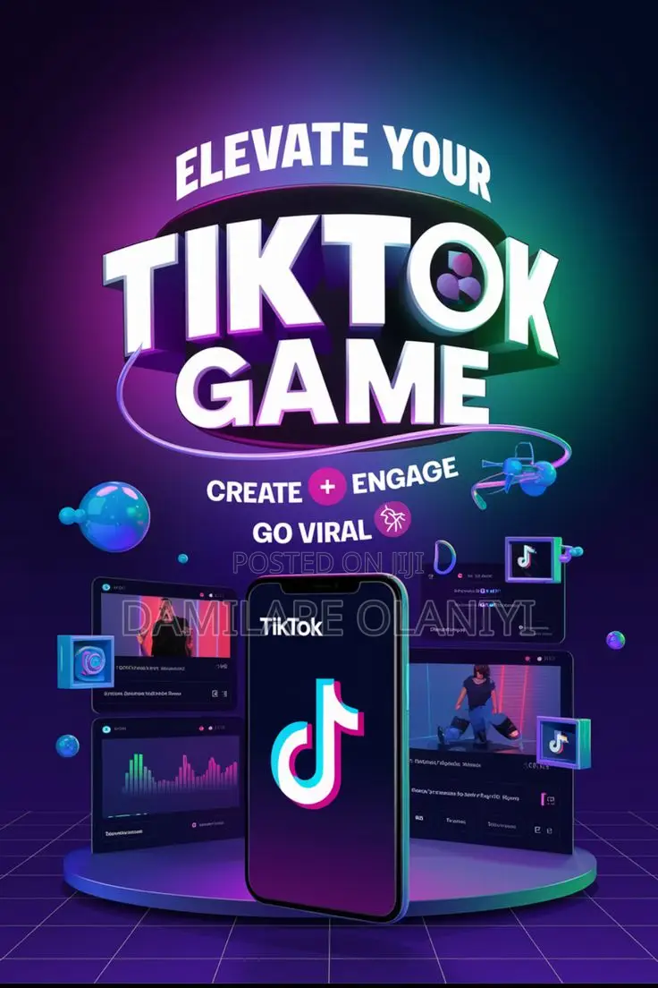 Tiktok Organic Growth | Content Design, Branding Engagement in Ibadan ...