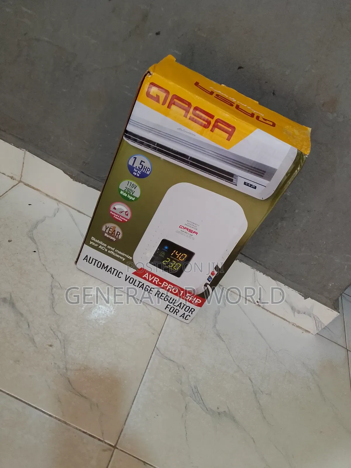 Qasa 2000w Automatic Voltage Stabilizer in Ikeja - Electrical Equipment ...