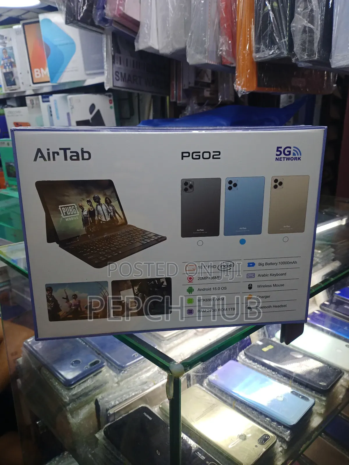 New AirTab PG02 1 TB Blue in Ikeja - Tablets, Pepch Hub Perpetua | Jiji.ng