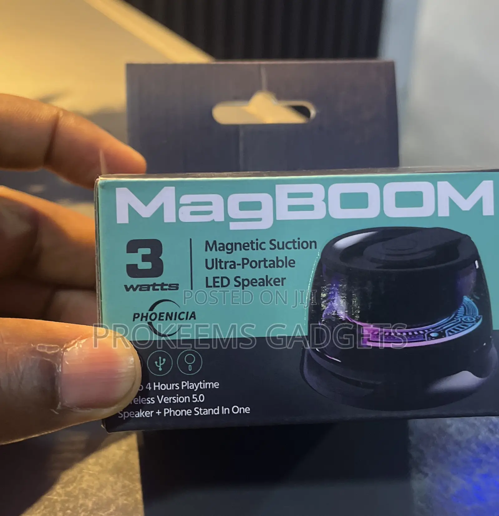 Magboom Led Magnetic Bluetooth Speaker in Ikeja - Audio & Music ...