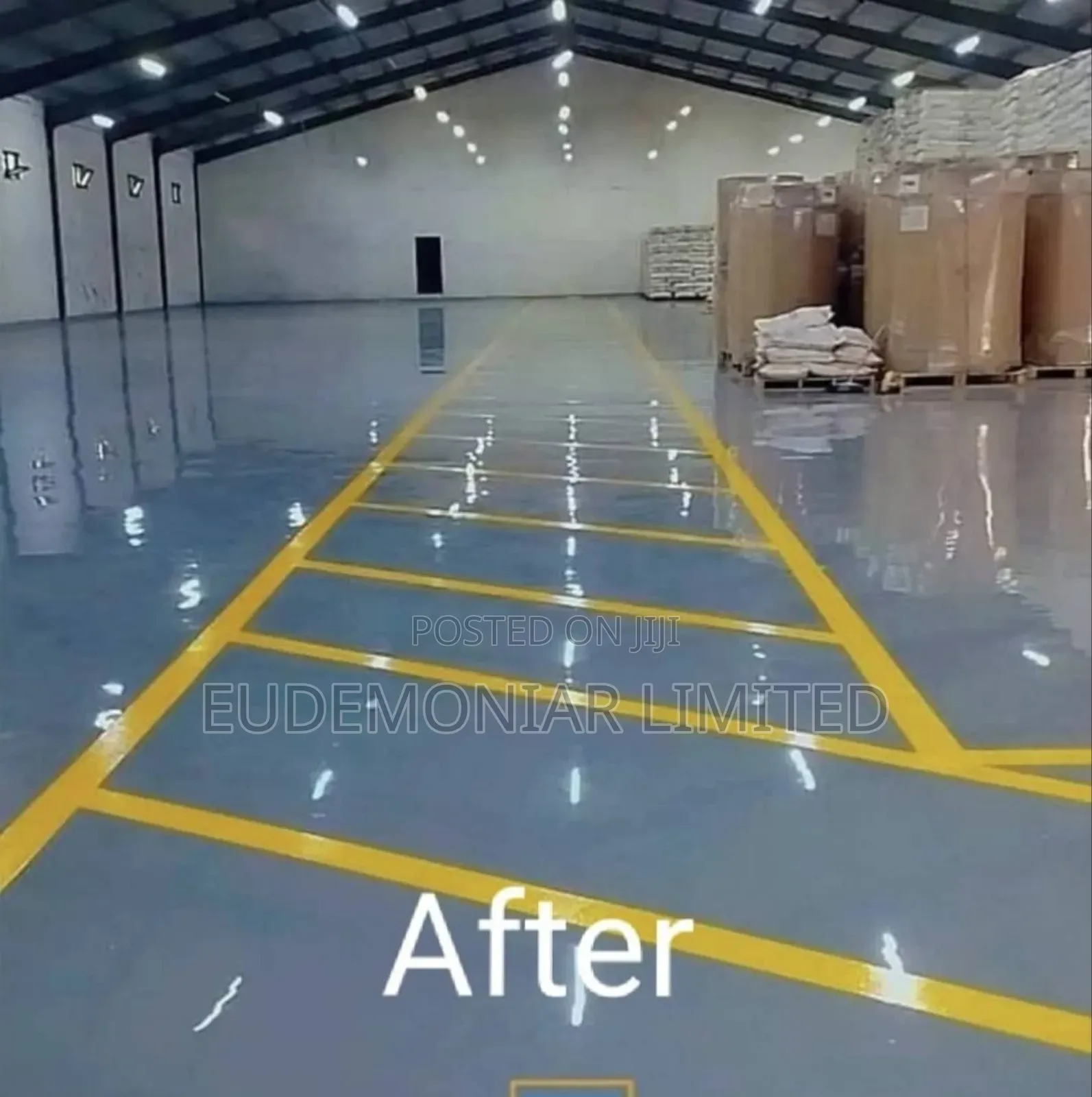 Industrial Epoxy Flooring in Ikeja - Building & Trade Services ...