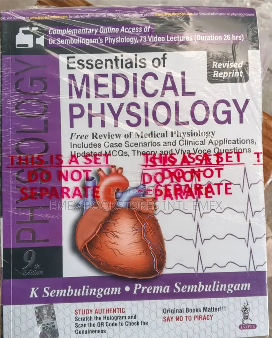 Essential Medical Physiology in Surulere - Books & Table Games, Emex ...