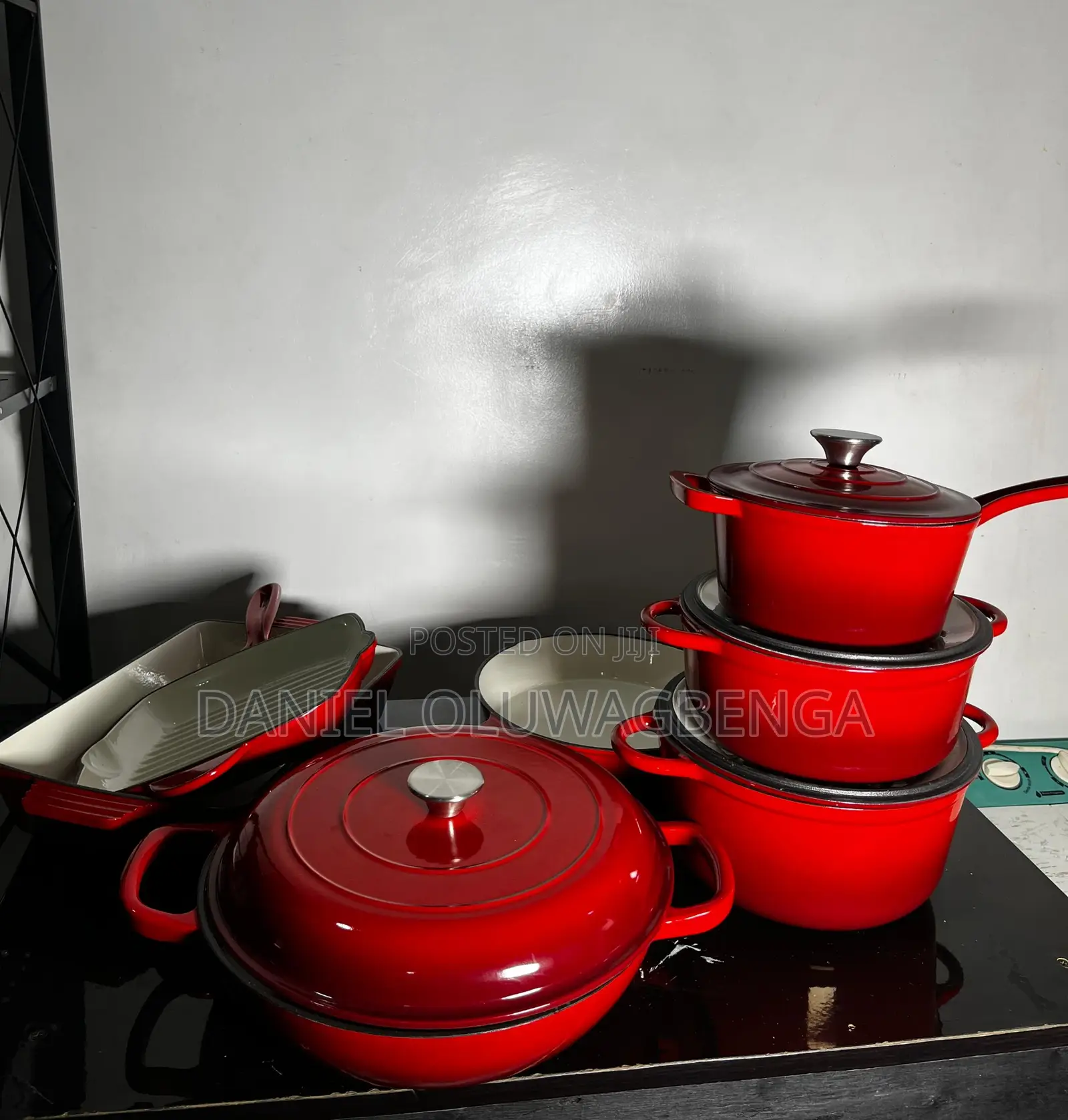 7 Set Enamel Cast Iron Pot in Ogba - Kitchenware & Cookware, Daniel ...