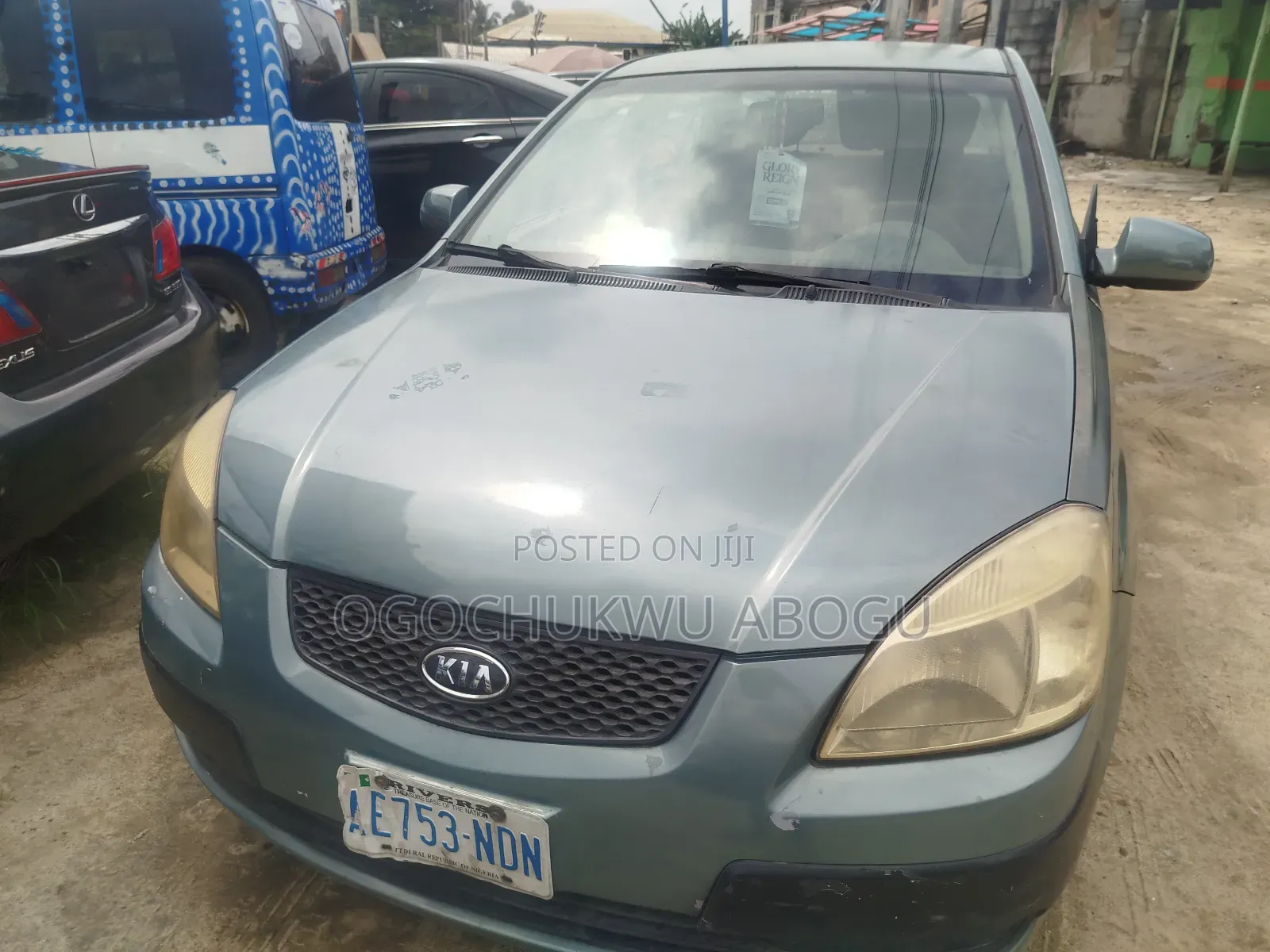 Kia Rio 2008 Green in Port-Harcourt - Cars, Ogochukwu Abogu | Jiji.ng