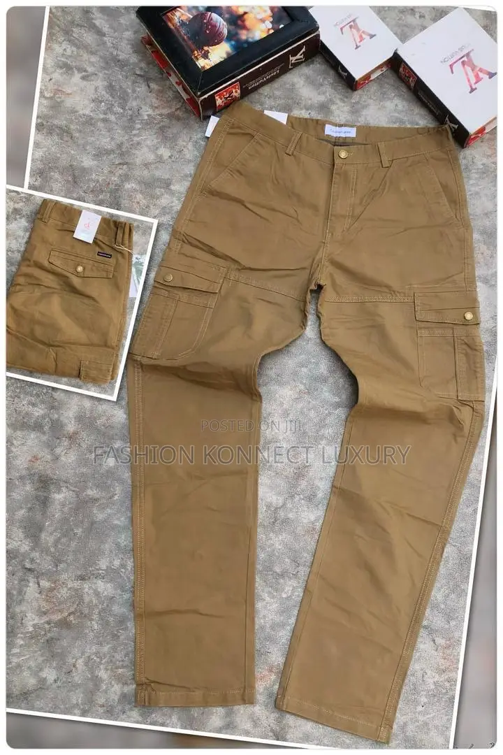 Calvin Klein Combat Chinos Long/Short Trousers for sale - Fashion ...