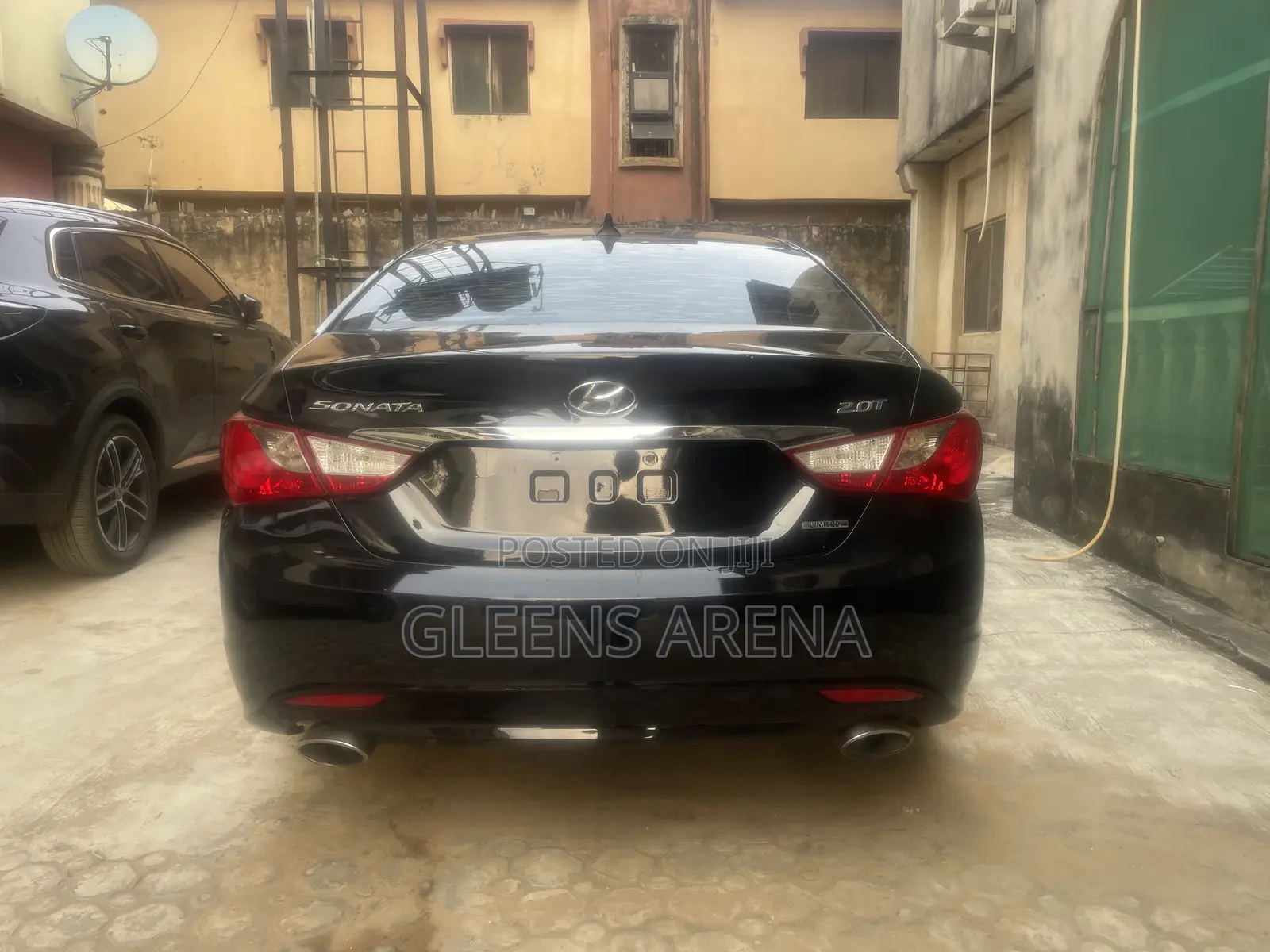 Hyundai Sonata Limited 2.0T Sedan (2.0L 4cyl 6A) 2011 Black in Isolo ...