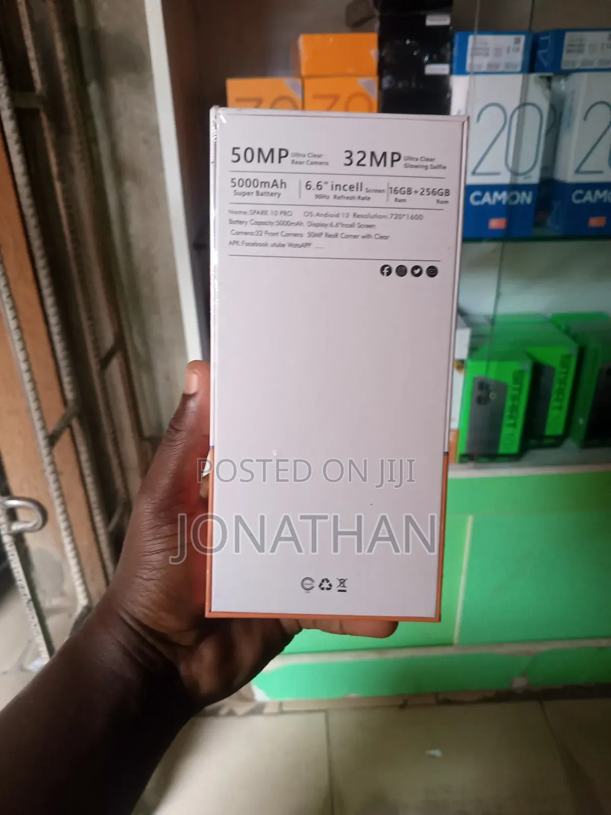 New Tecno Spark 10 Pro 256 GB in Ikeja - Mobile Phones, Jonathan ...