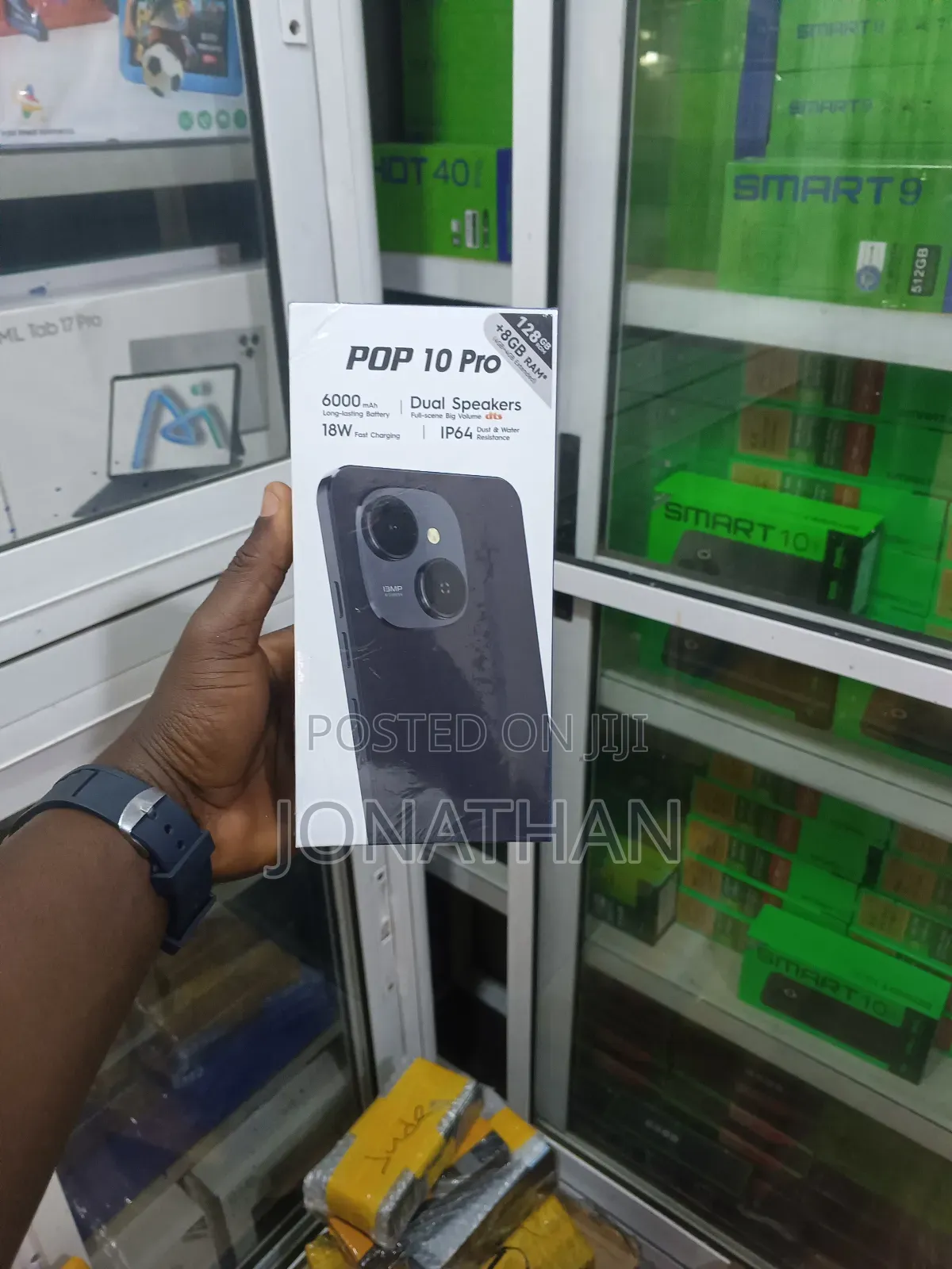 New Tecno Pop 10 Pro 128 GB in Ikeja - Mobile Phones, Jonathan Gadgets ...