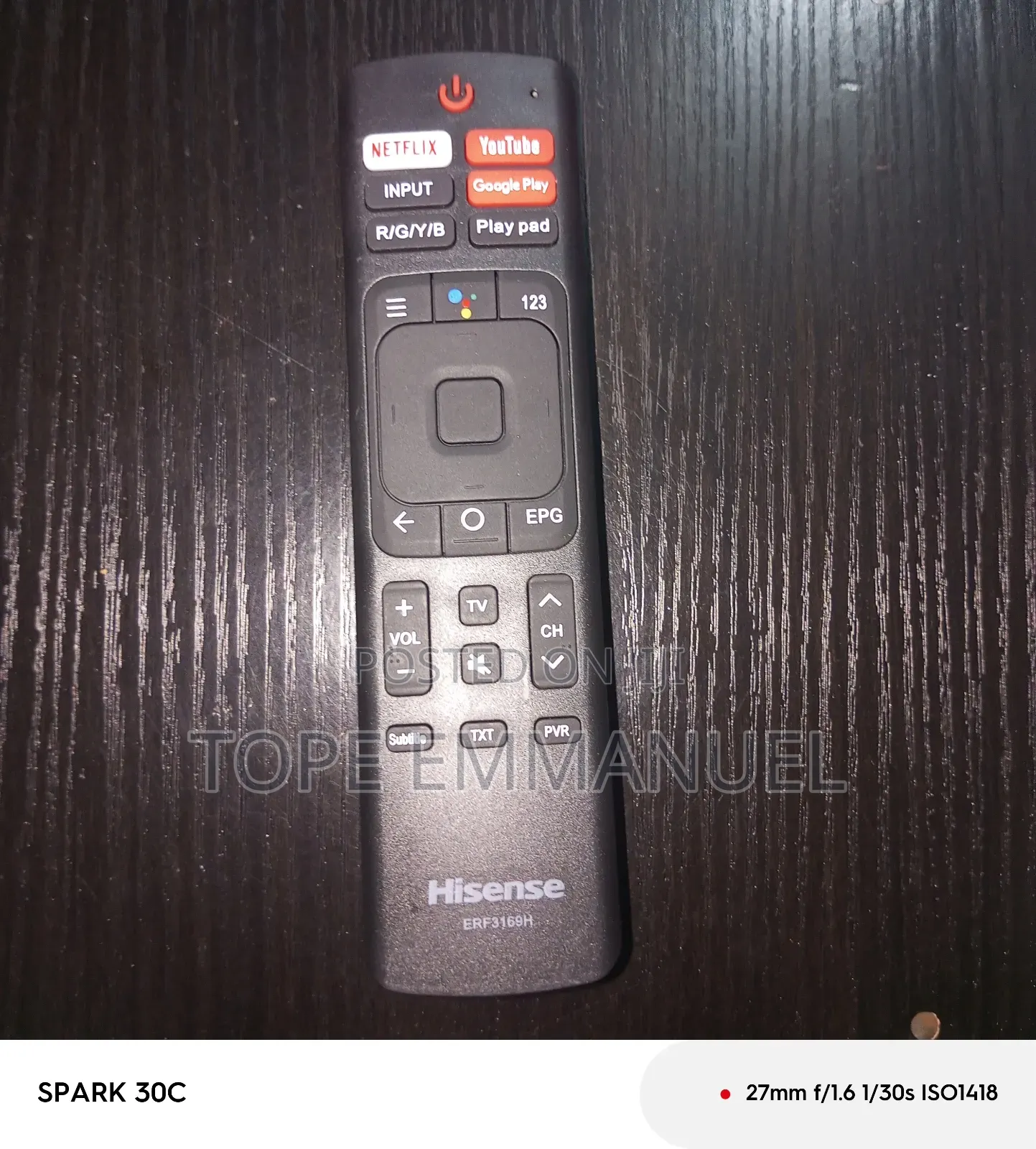 Hisense Smart Android Tv Remote Control in Surulere - Accessories ...