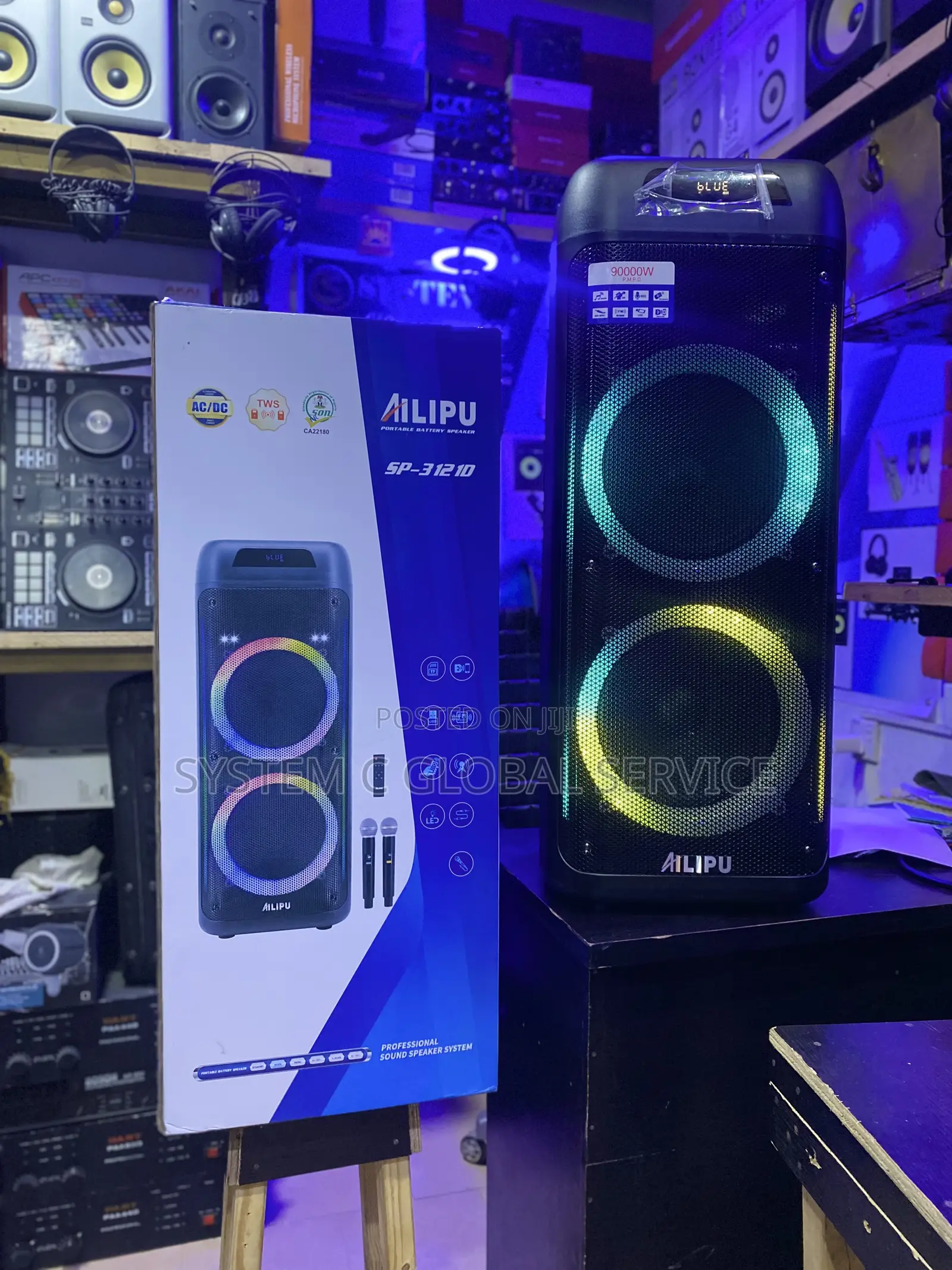 Ailipu Sp3121d Portable and Rechargeable Battery Speaker in Ojo - Audio ...