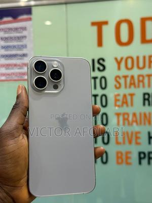 Apple iPhone 15 Pro Max 256 GB Silver in Surulere - Mobile Phones, Ade ...