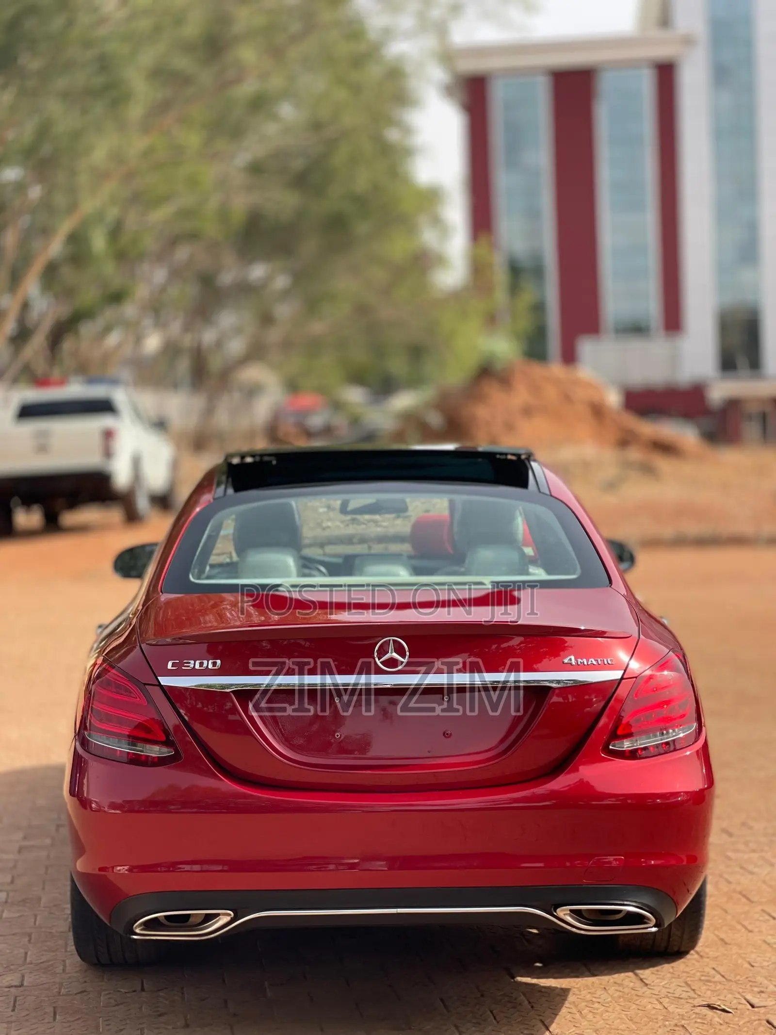 Mercedes-Benz C300 Sport 4Matic Sedan AWD (2.0L 4cyll 7A) 2016 Red in ...