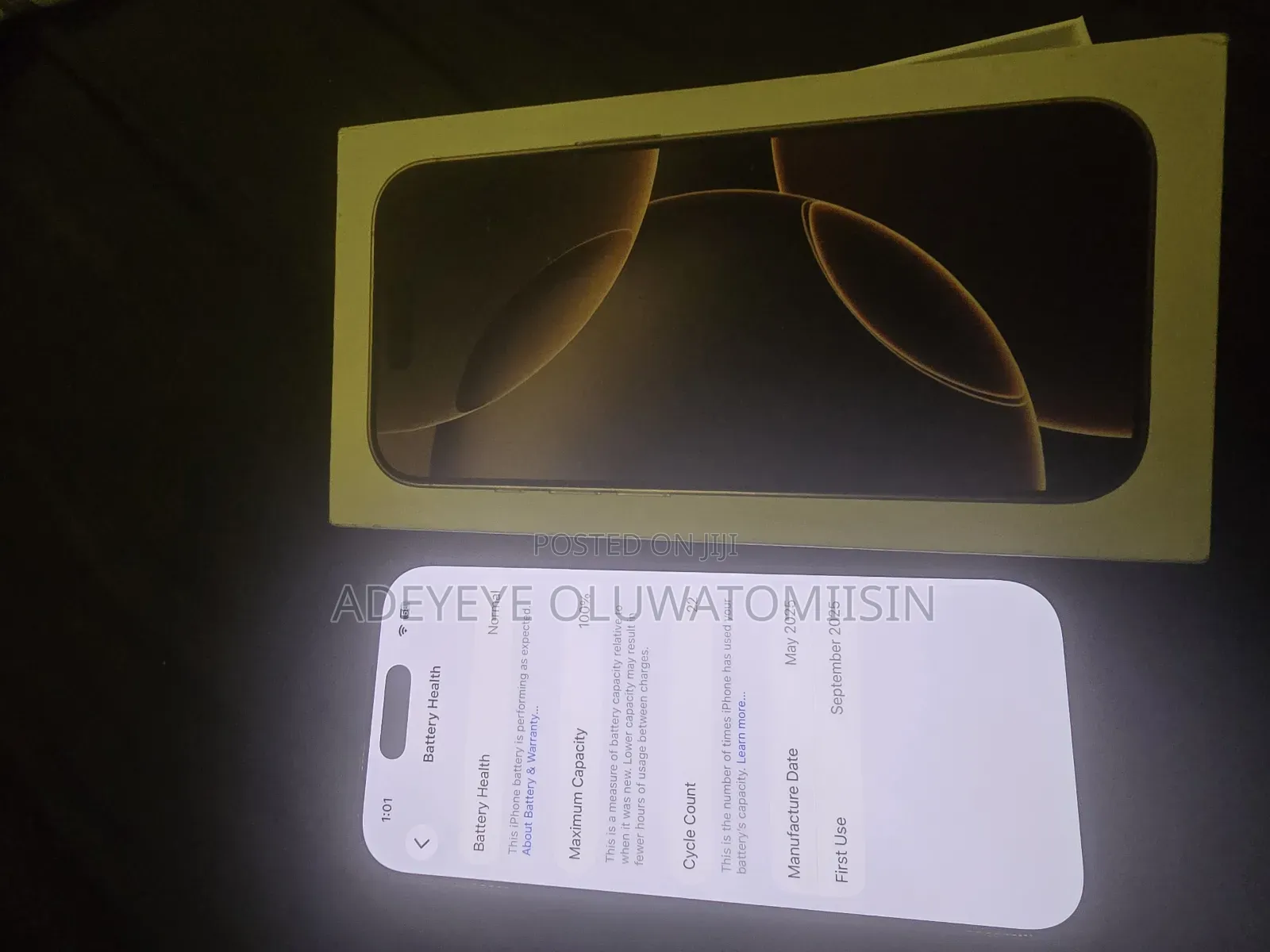 Apple iPhone 16 Pro 256 GB in Ojo - Mobile Phones, Adeyeye ...