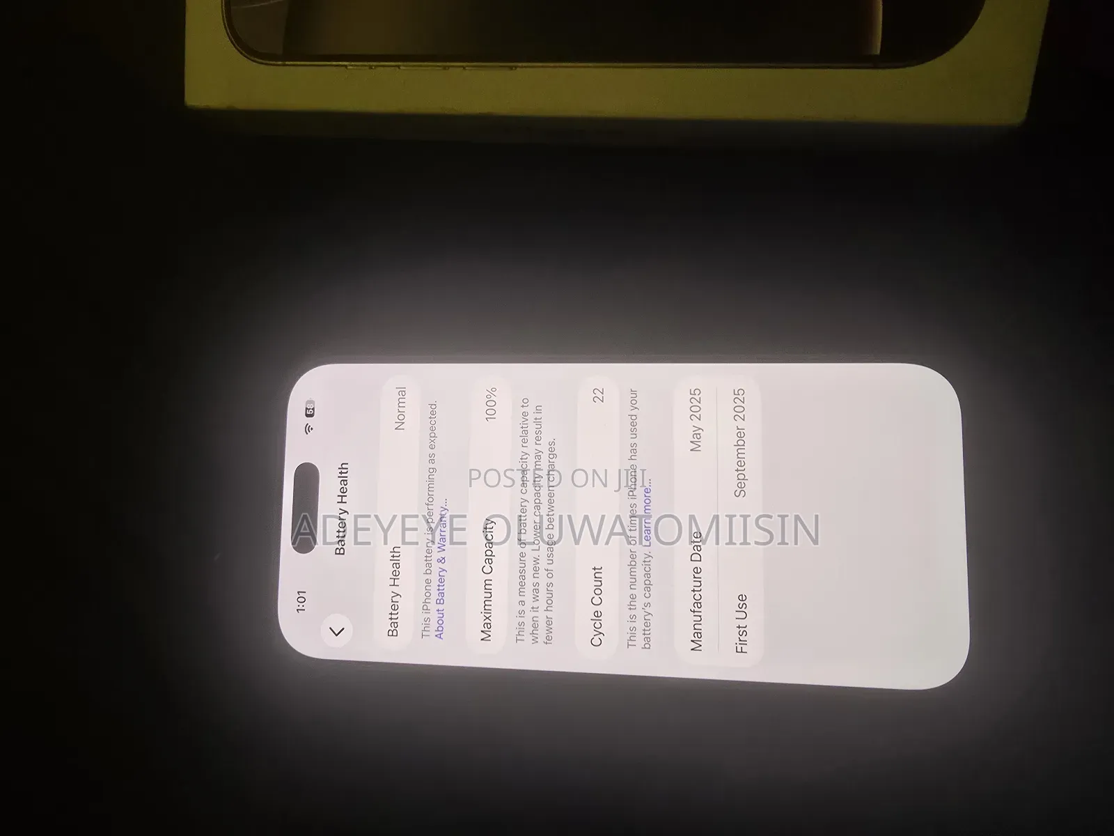 Apple iPhone 16 Pro 256 GB in Ojo - Mobile Phones, Adeyeye ...