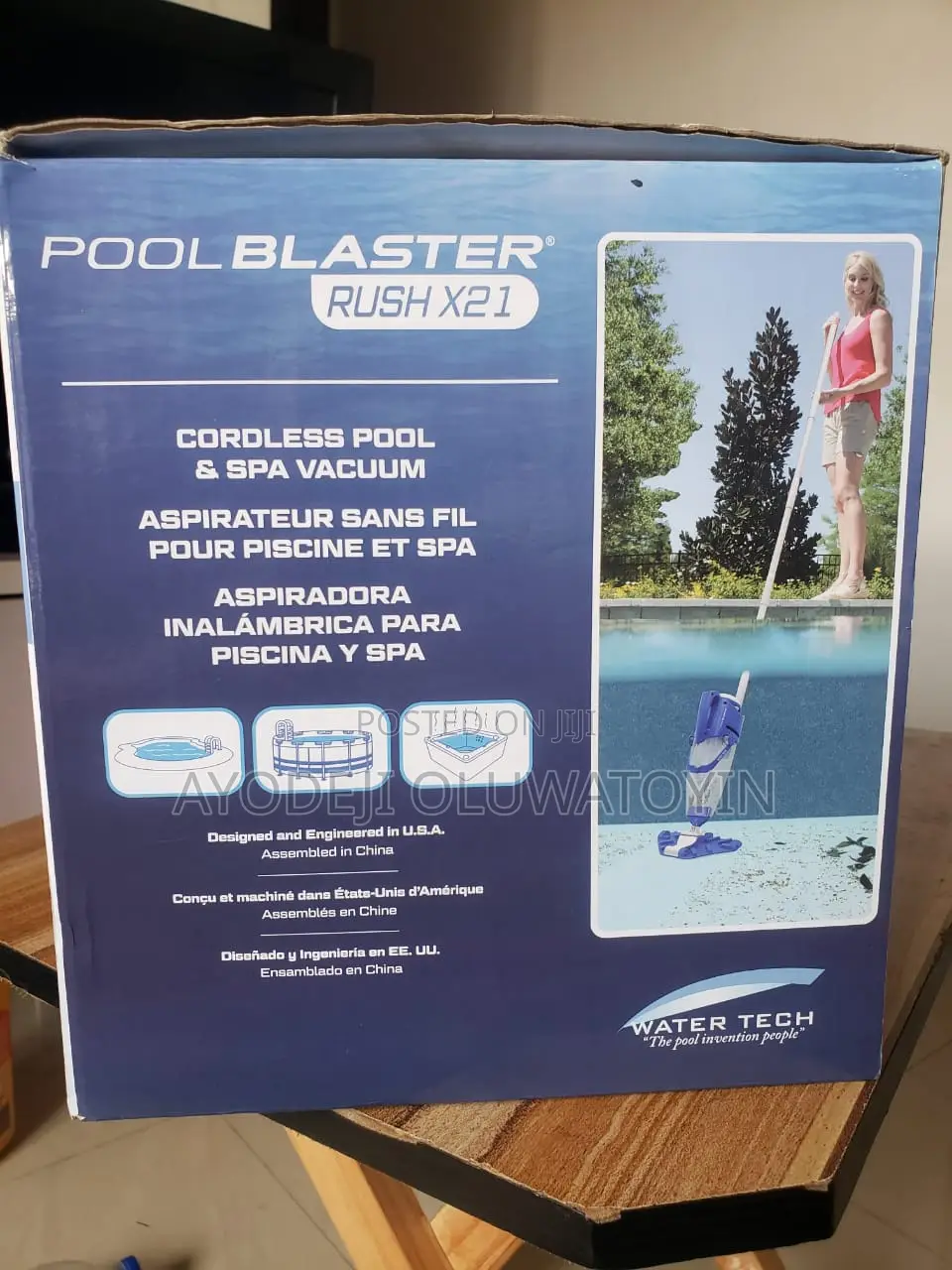 Pool Blaster Rush X21 Cordless Swimming Pool Vacuum (Brand New) in ...