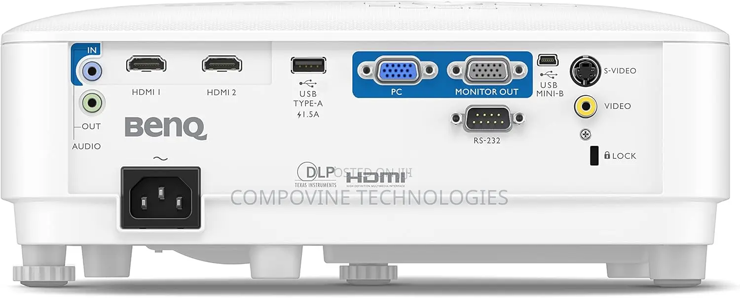Benq Mx560 DLP 4000 Lumens Xga (1024x768) Projector Vga Hdmi Usb Rs232 ...