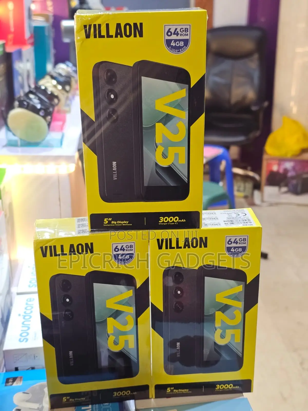 New Villaon V20 32 GB Black in Central Business District - Mobile ...